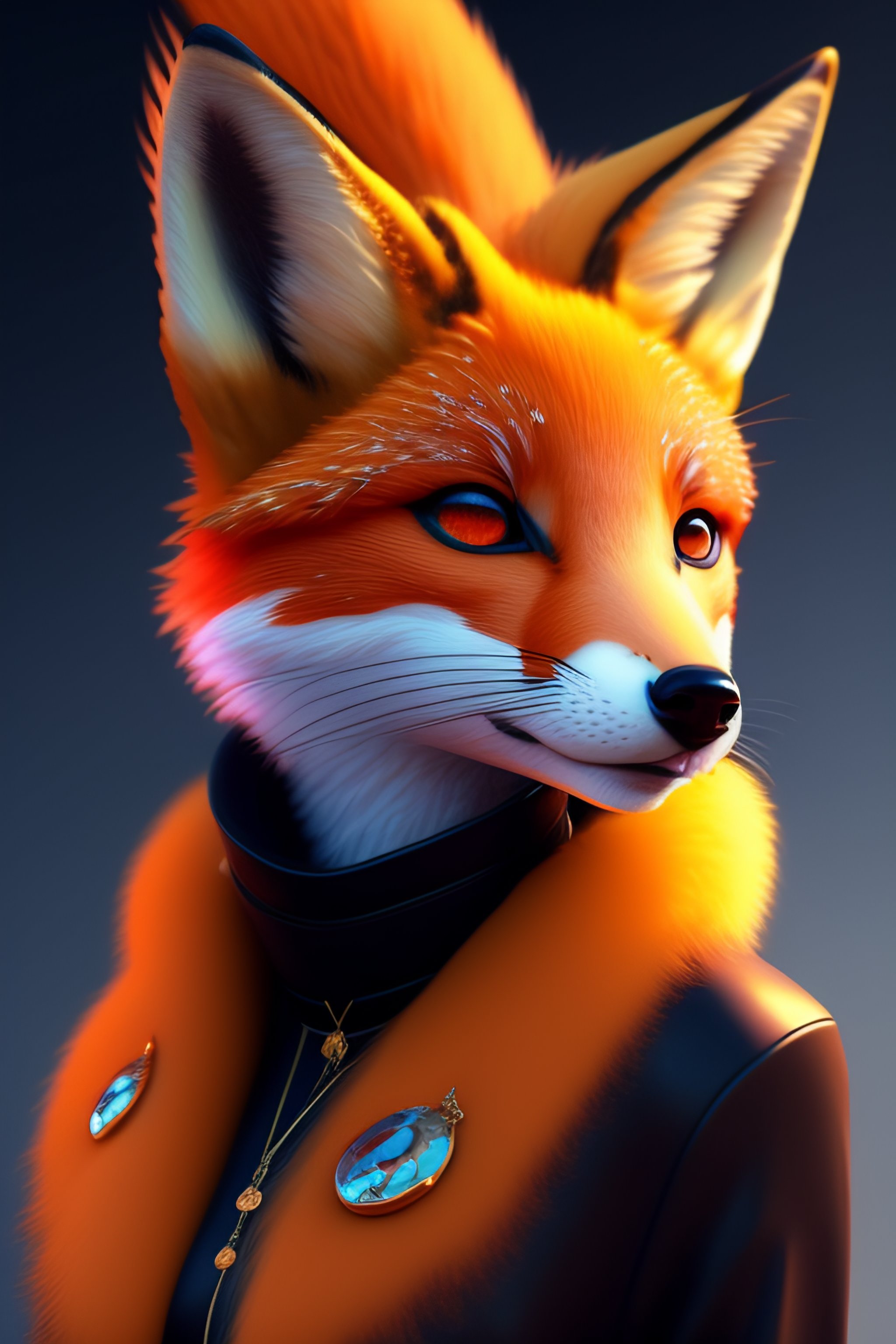 Lexica - A solar punk cute avatar in a futuristic world ...