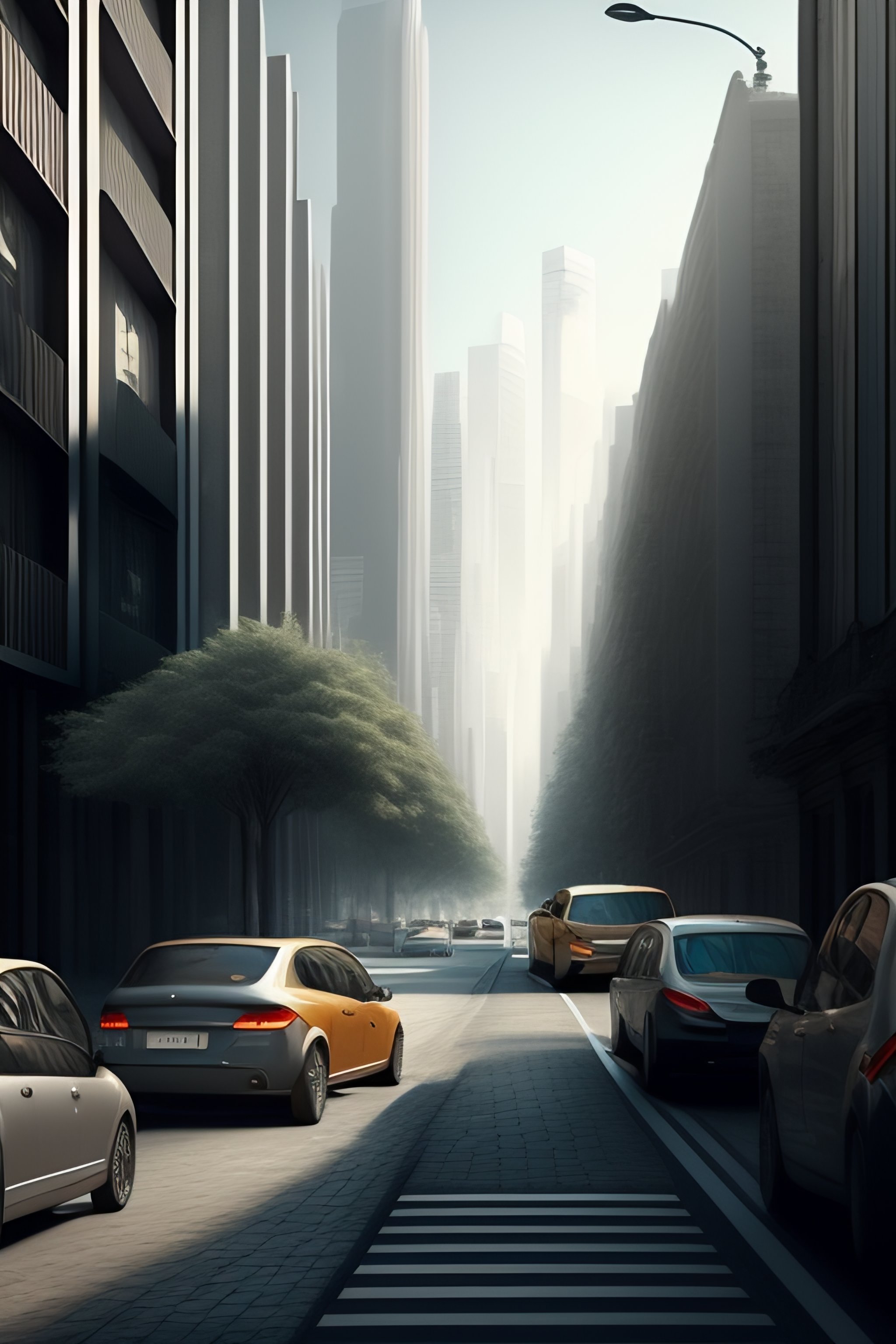 Lexica - Technology street grey color