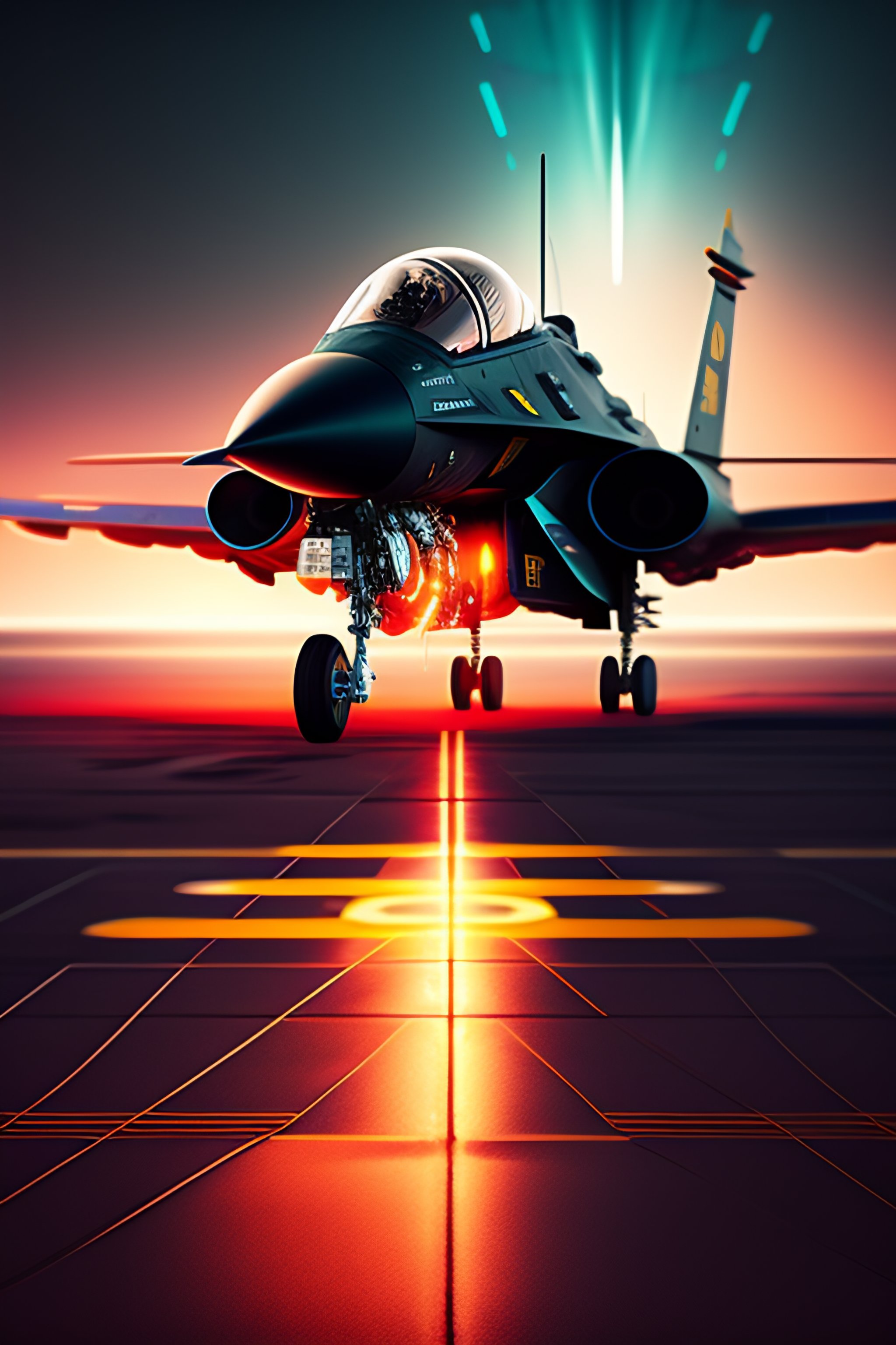 Lexica - Fighter pilot jet on the cockpit ,cyberpunk first person ...