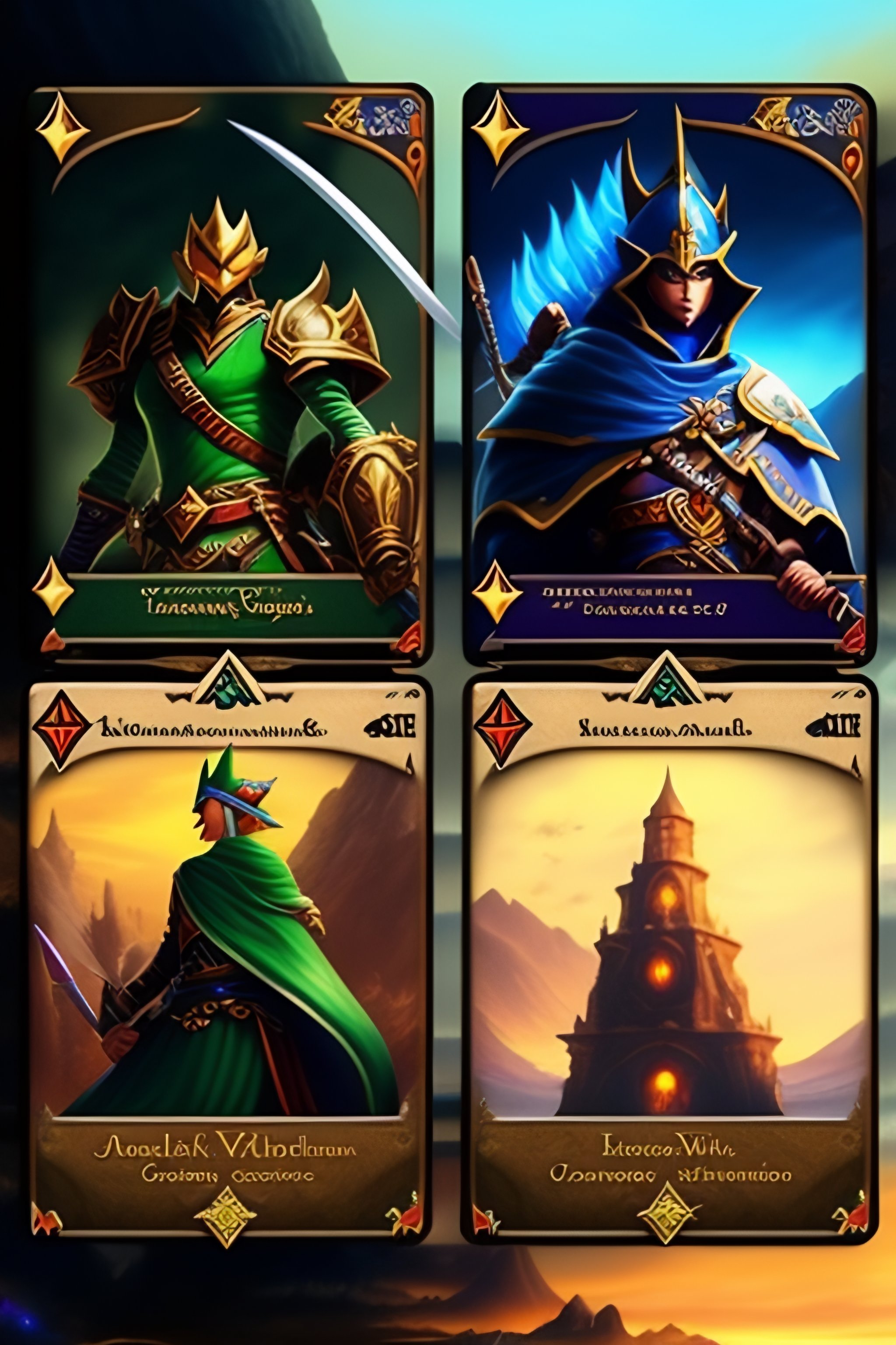 Lexica - Legend of zelda magic the gathering cards