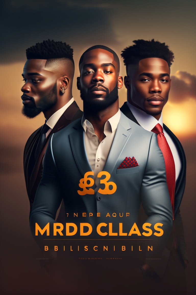 Lexica - Image of a group of middle class black men between 35 -55 ...