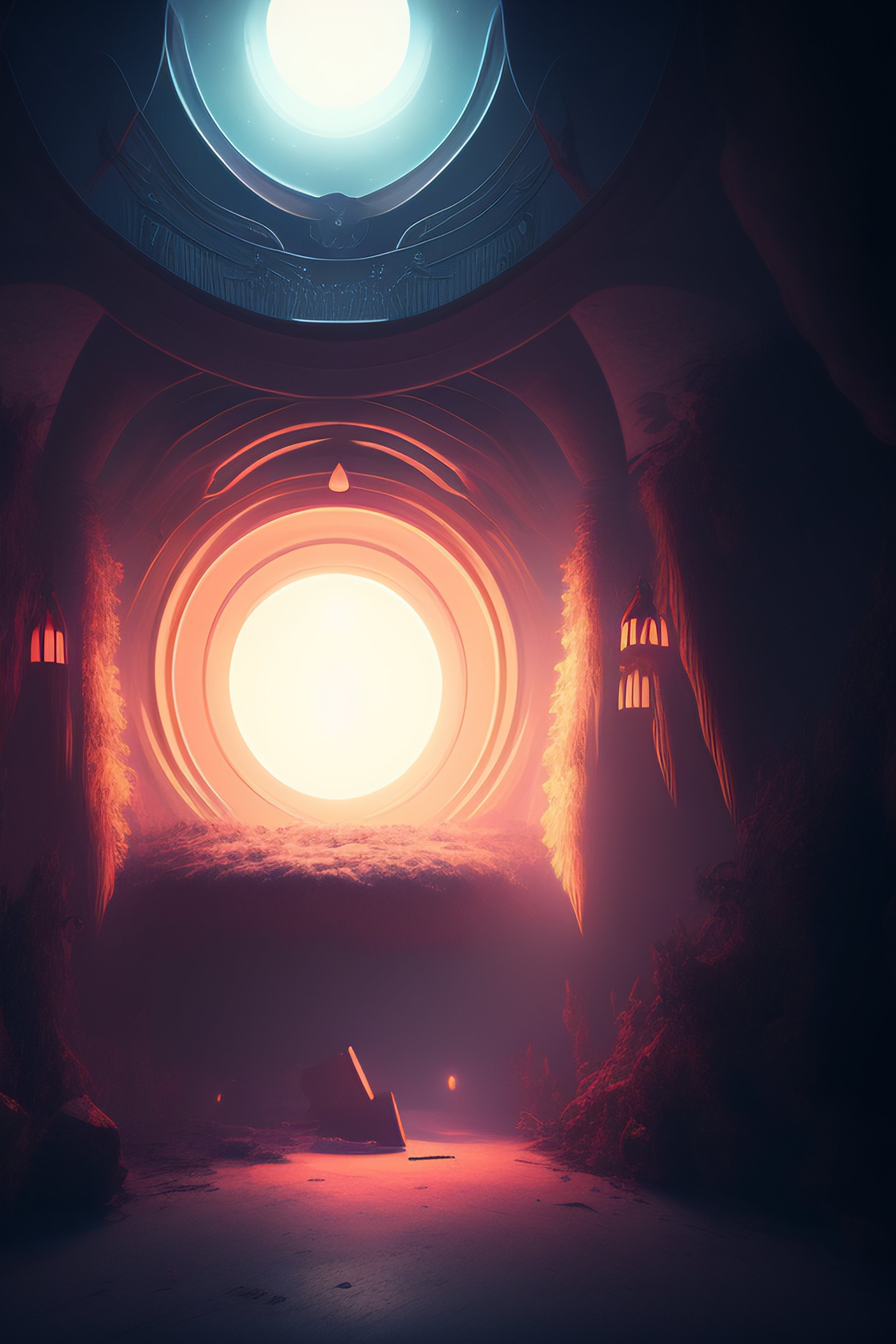 Lexica - Monster inside a liminal space of nightmares, dynamic lighting ...