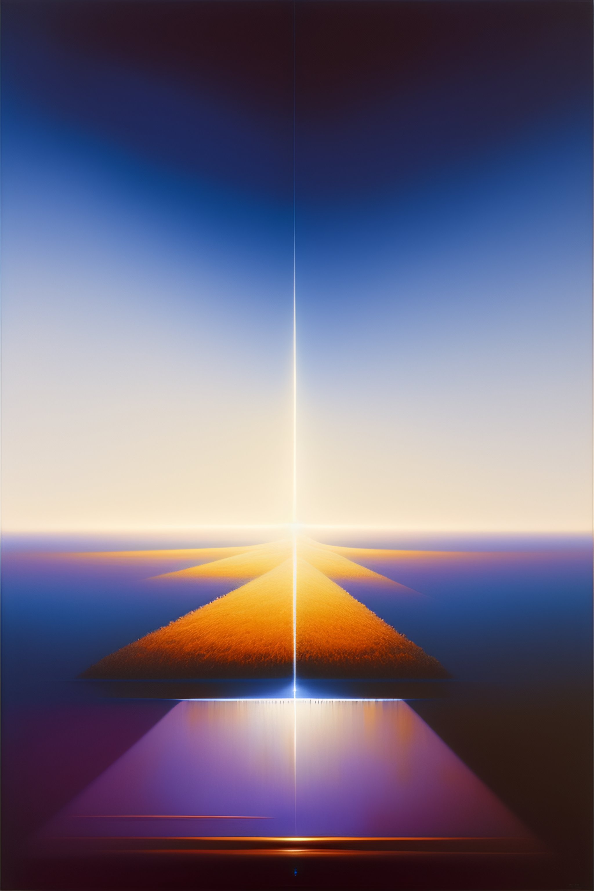 Lexica - A very complex gigantic reflective glowing tesseract rectangle ...