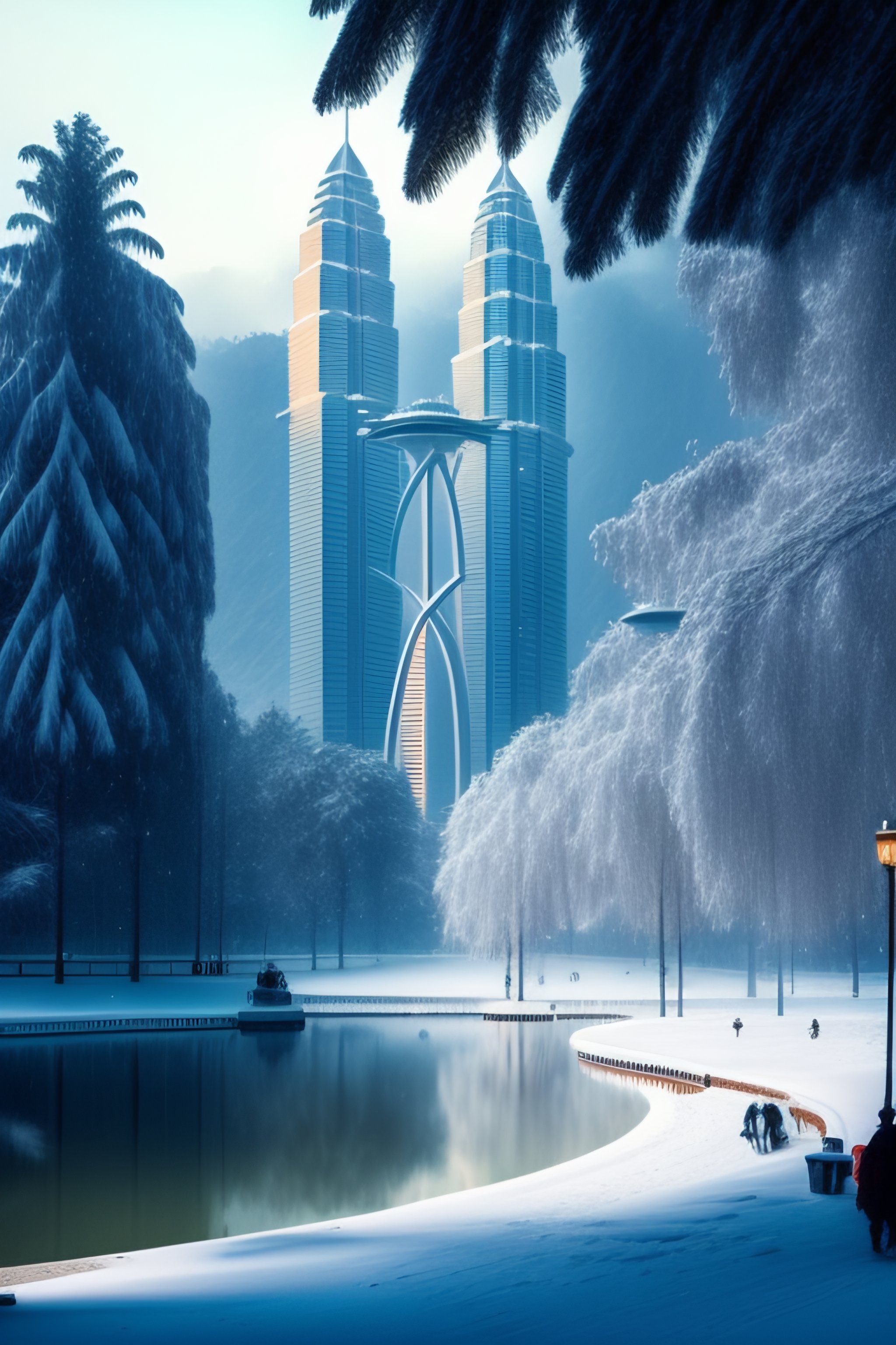 Lexica - Winter and snow in Kuala Lumpur