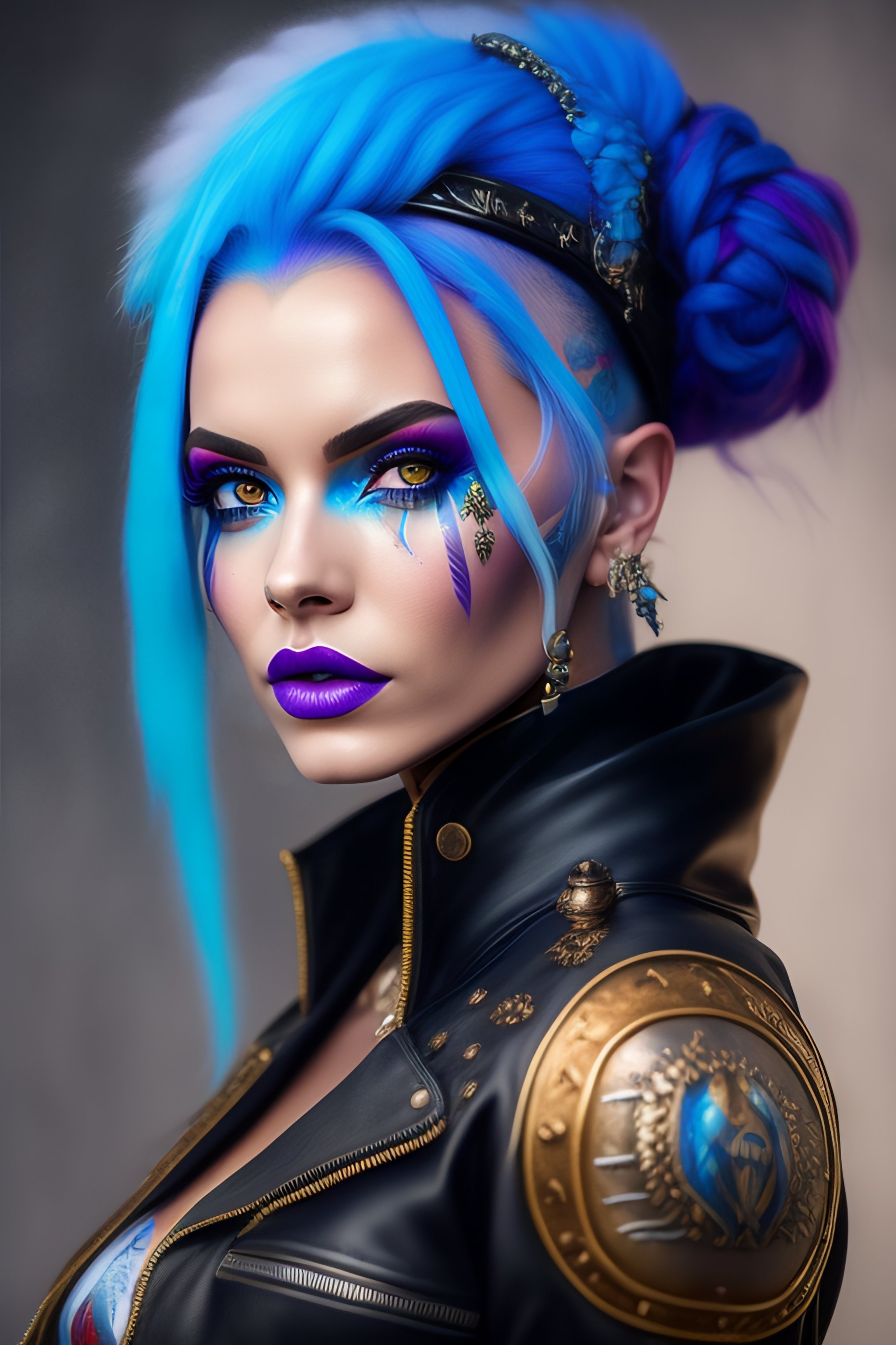 Lexica - A League of Legends Portrait of JINX The Loose Cannon as a ...