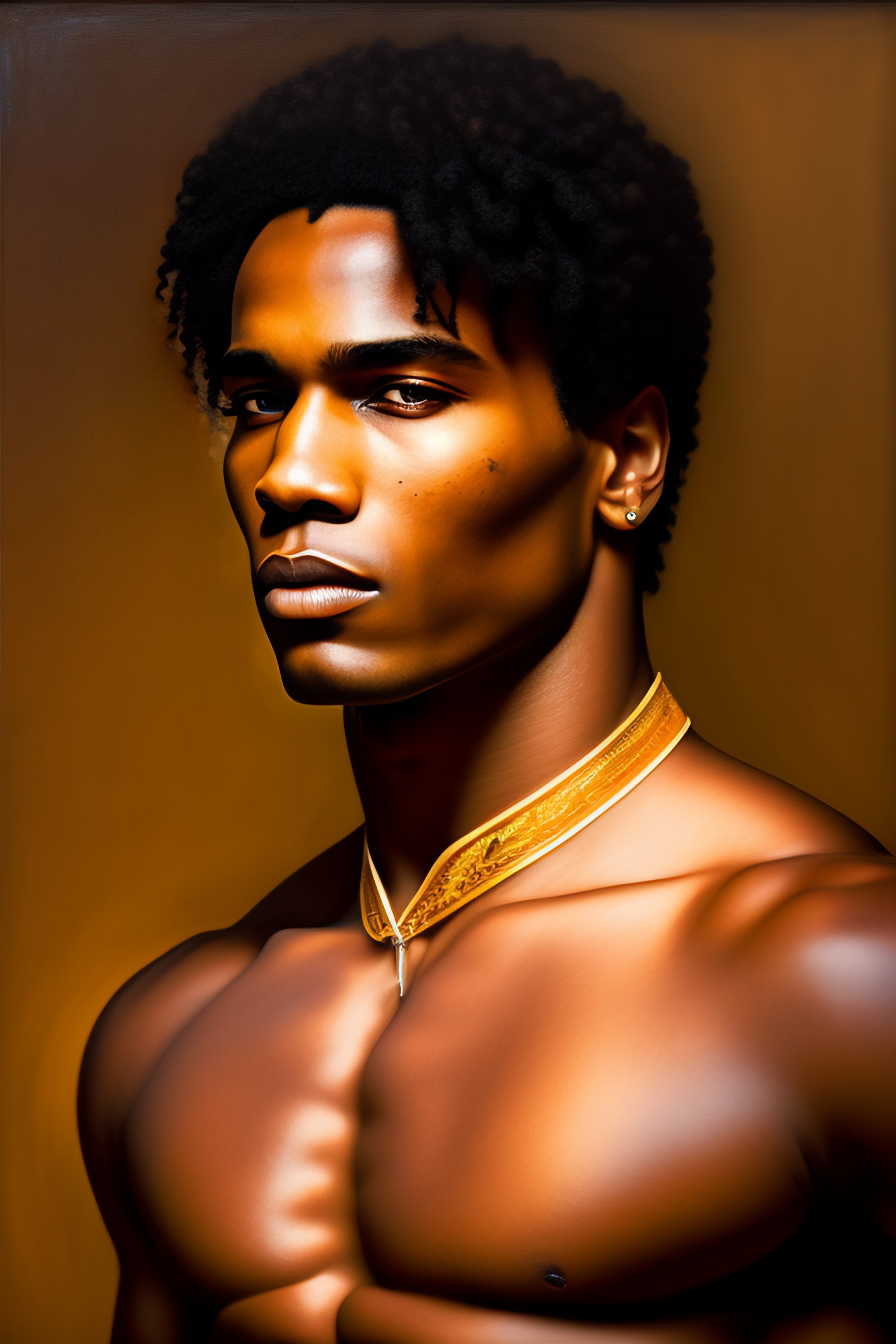 Lexica - Portrait of a beautiful man