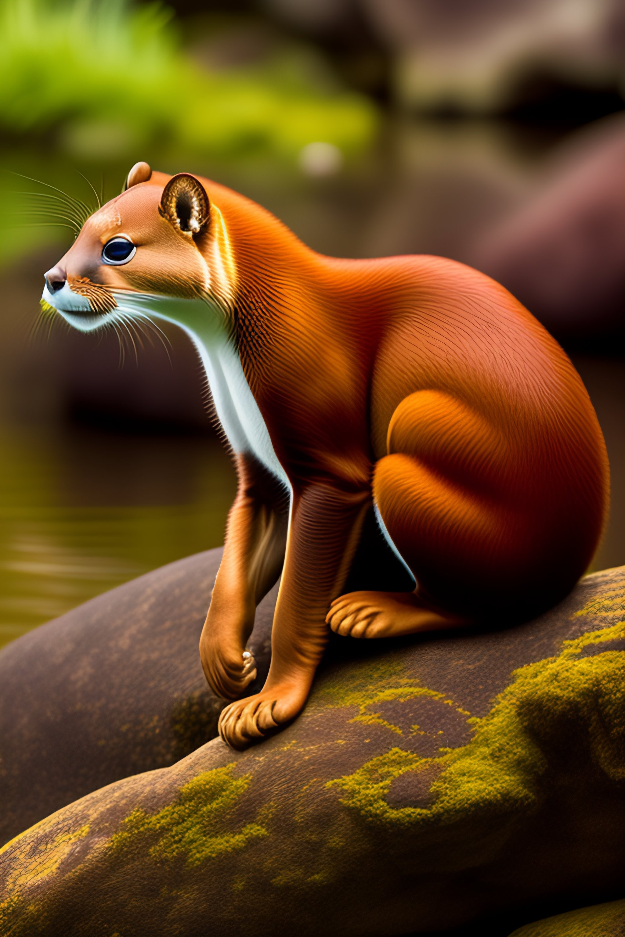 Lexica - A red otter