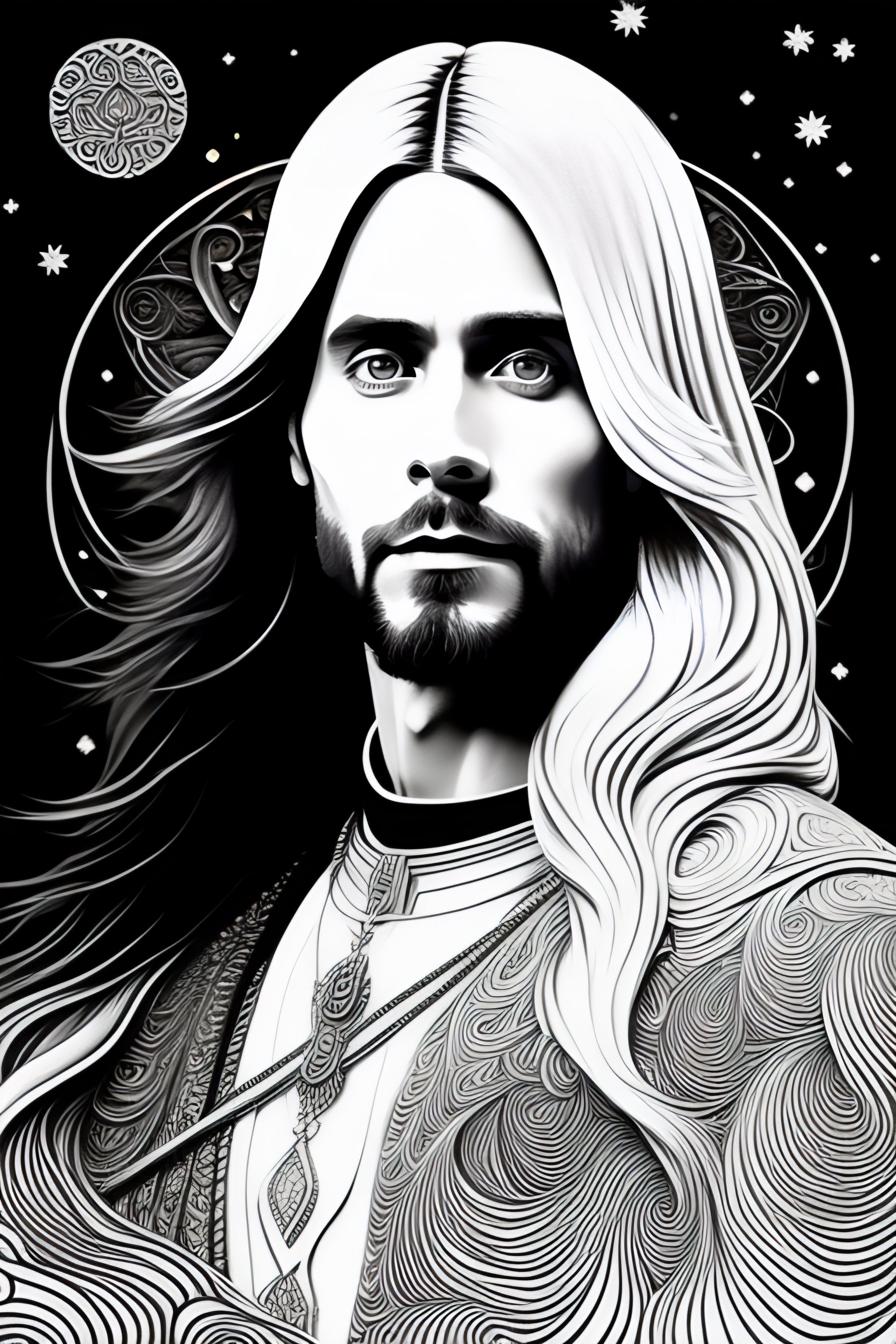 Lexica - Kawaii Jared Leto, fantasy, magical, mystical, unusual, black ...