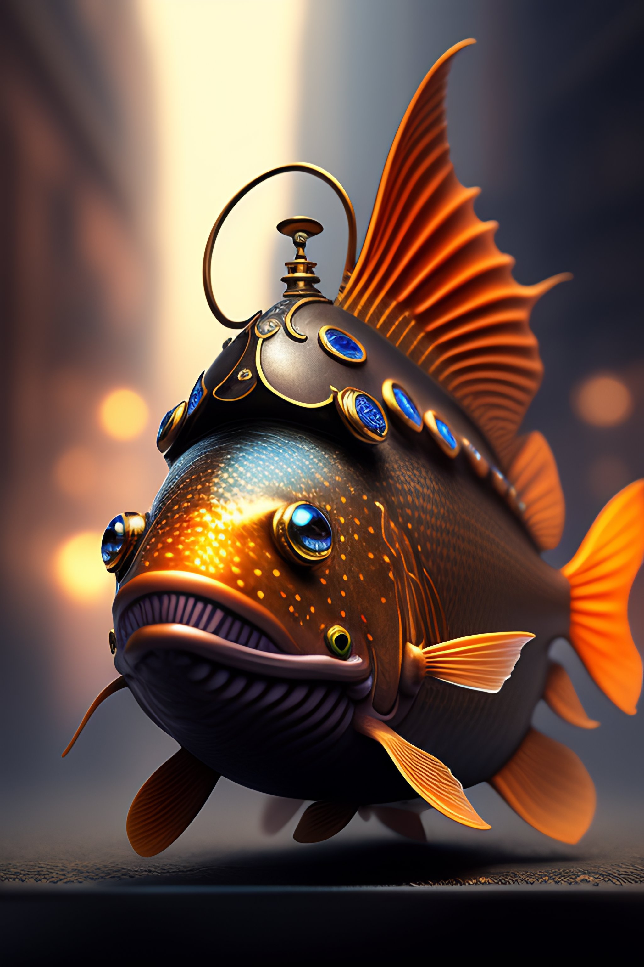 Angler Fish Concept Art