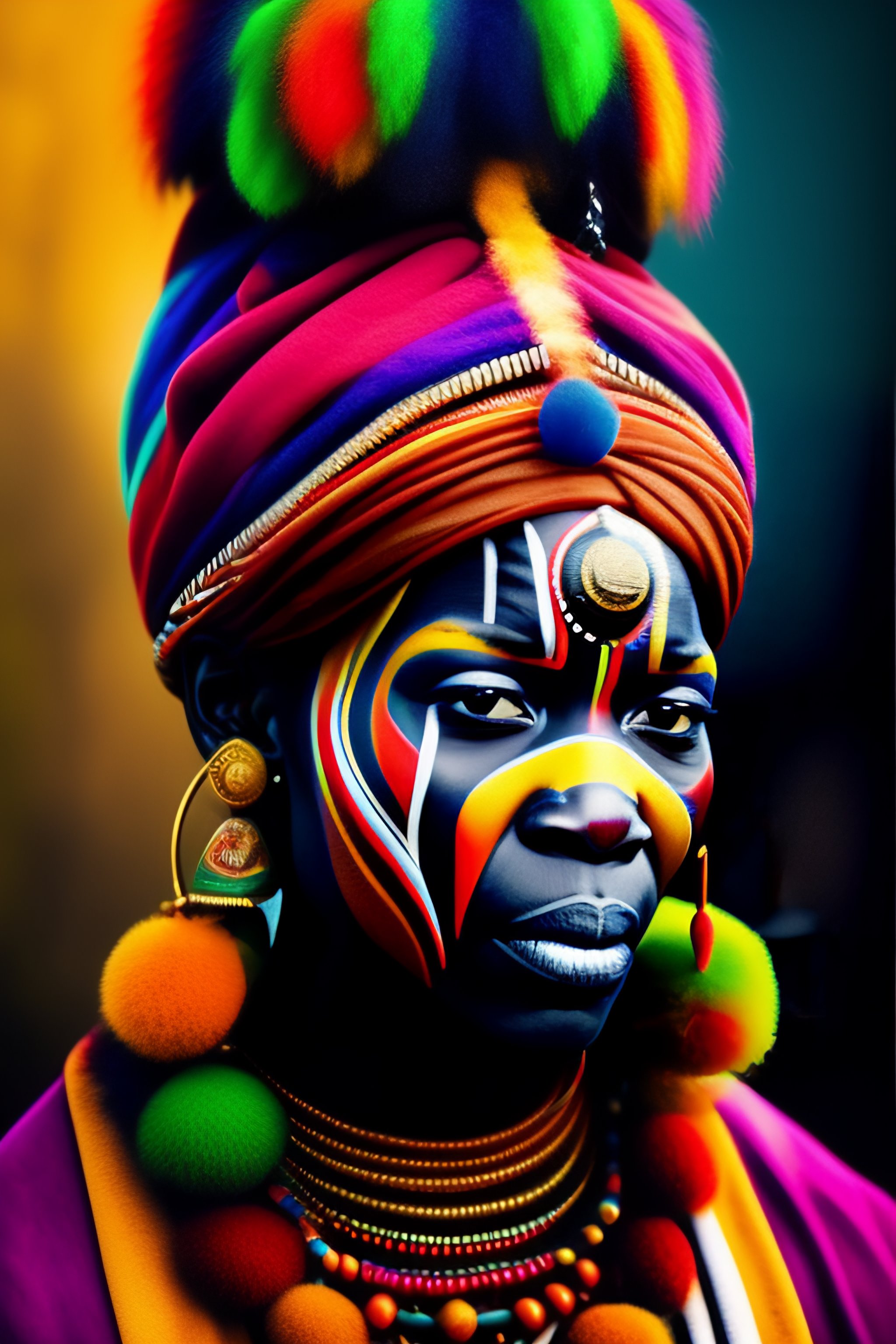 Lexica - African tribe clowns