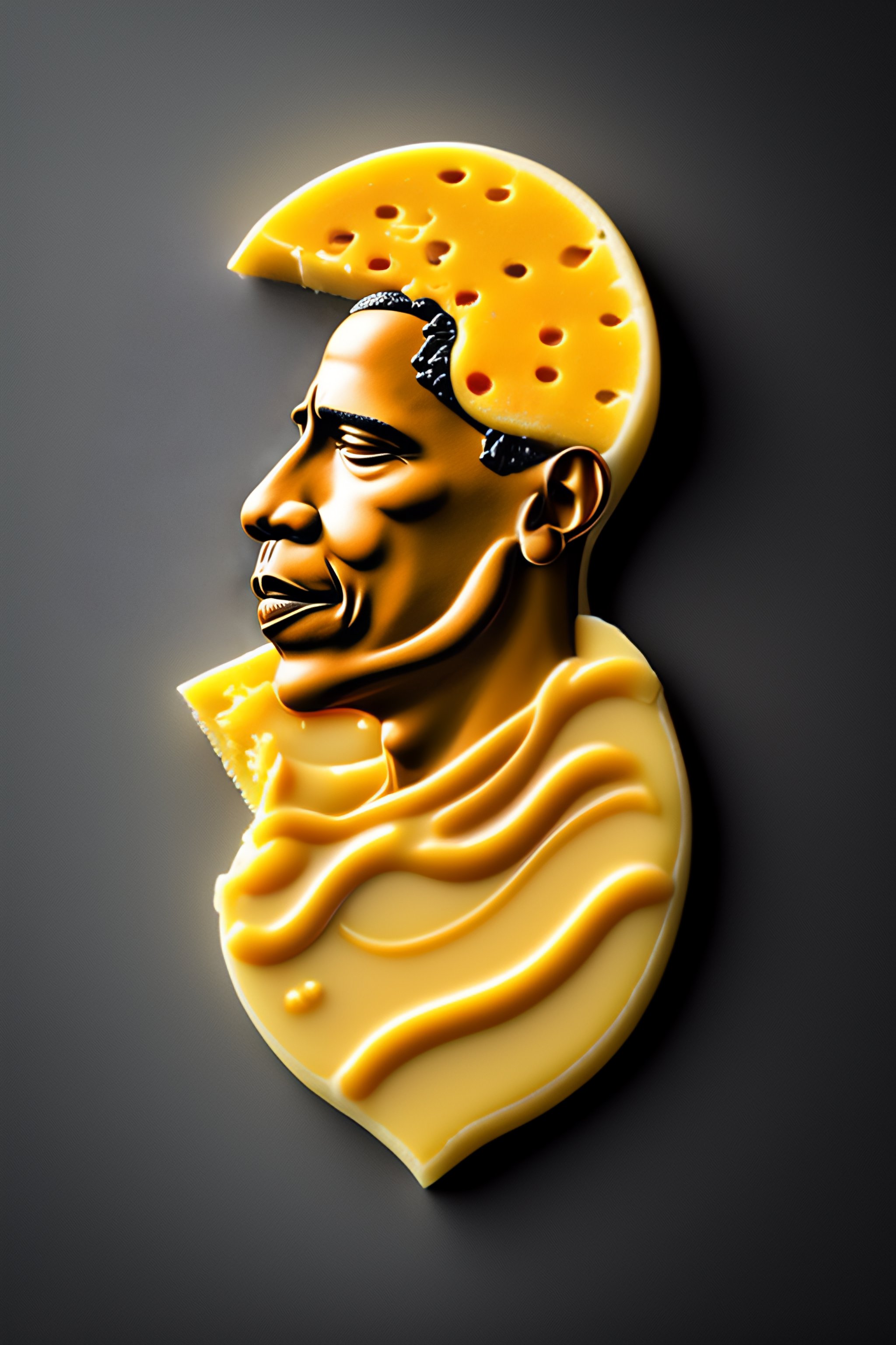 Lexica - Barack obama made out of cheese