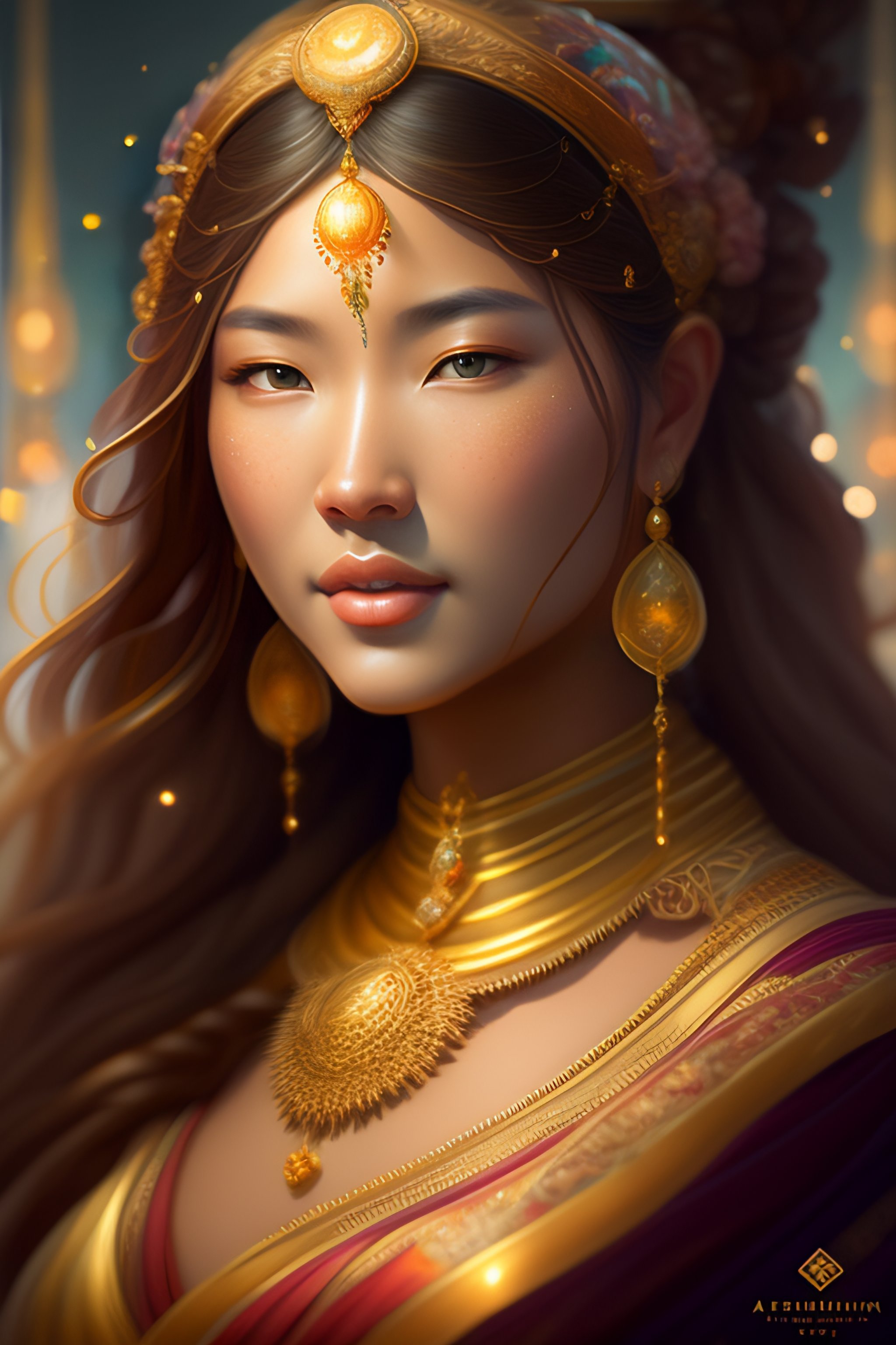 Lexica - Beautiful portrait of a full body gorgeous Princess, all body ...