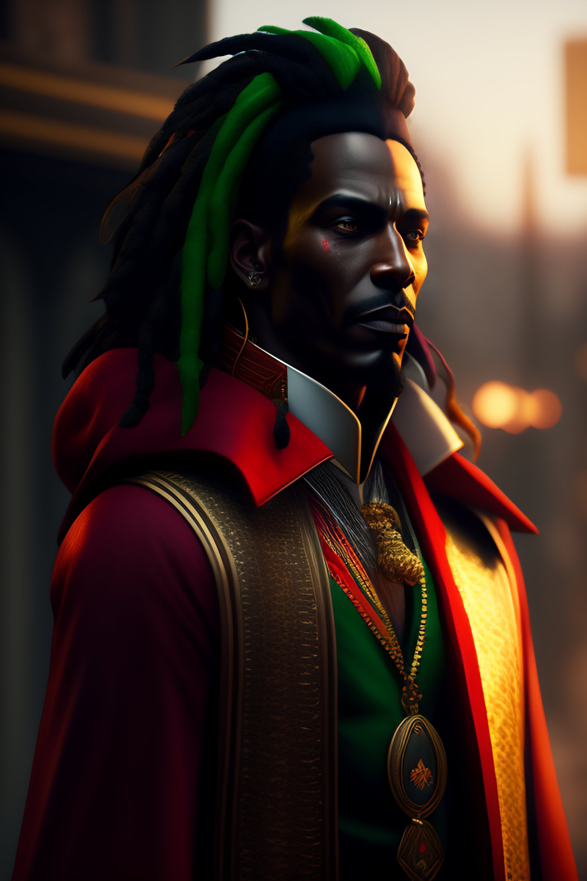 Lexica - Rasta Joker, 8k portrait, highly detailed, beautiful, model ...