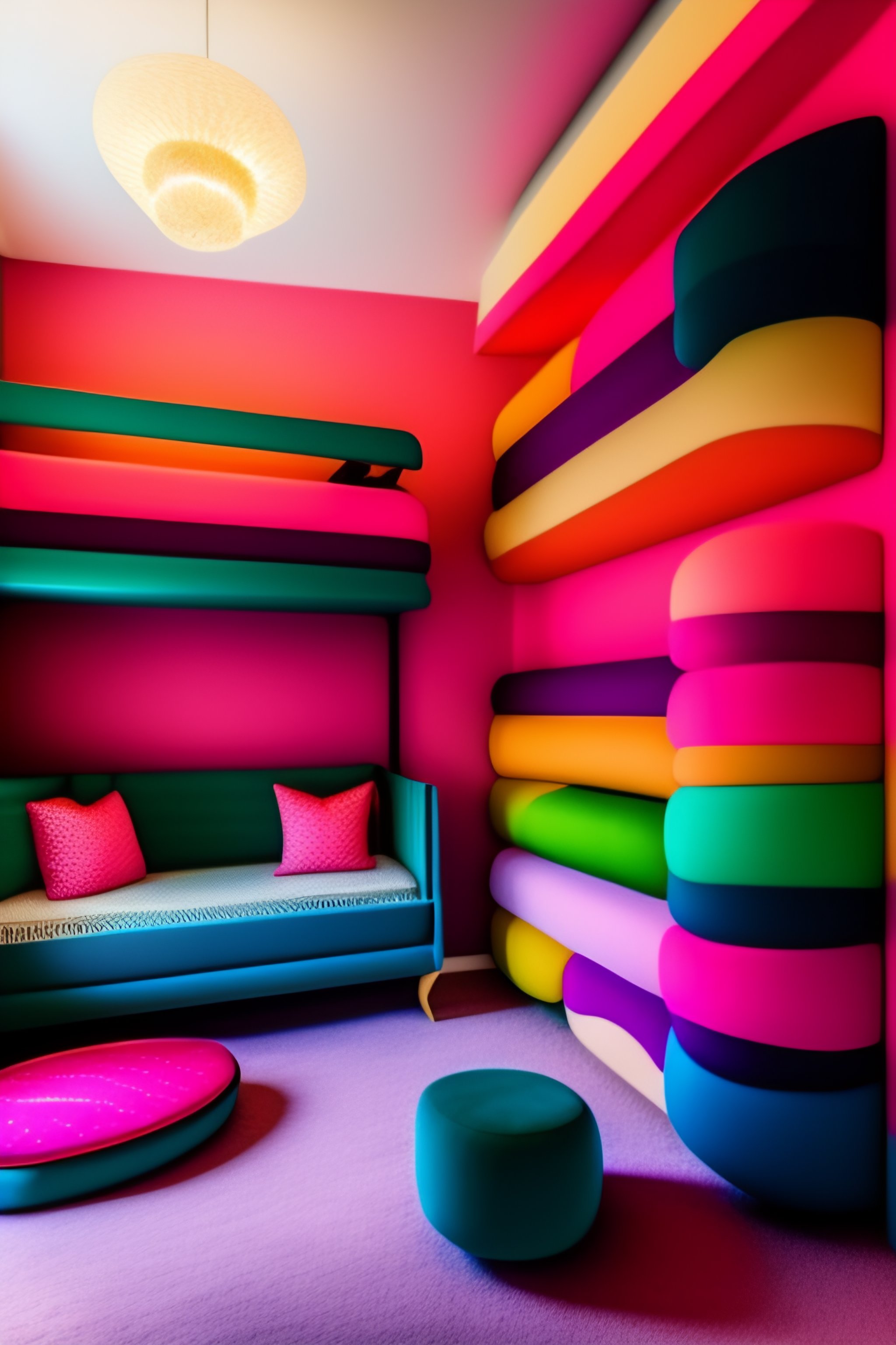 Lexica - A spacious room full of four different nooks for different ...