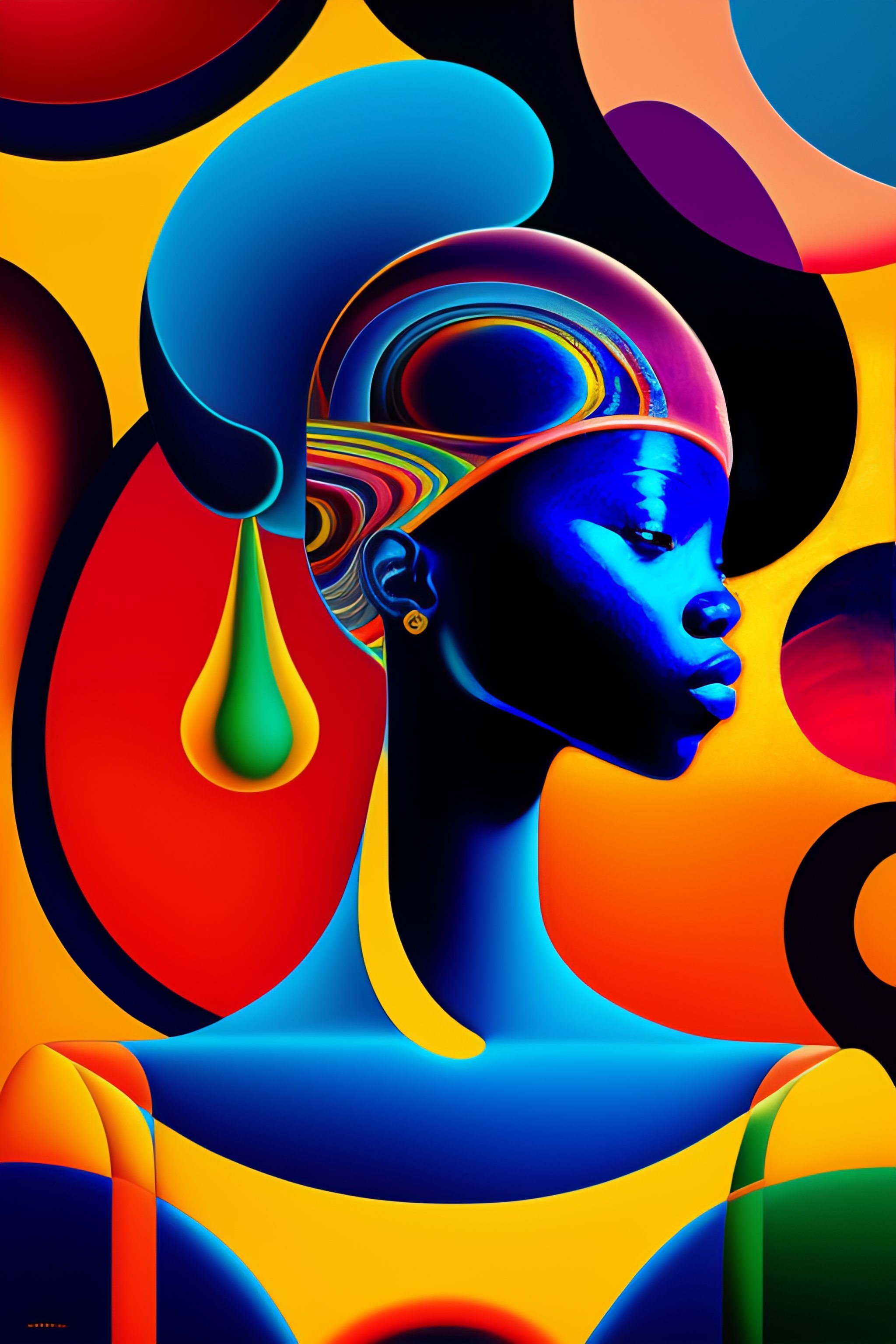 Lexica - African art Minimalism abstraction at birth. by james jean and ...