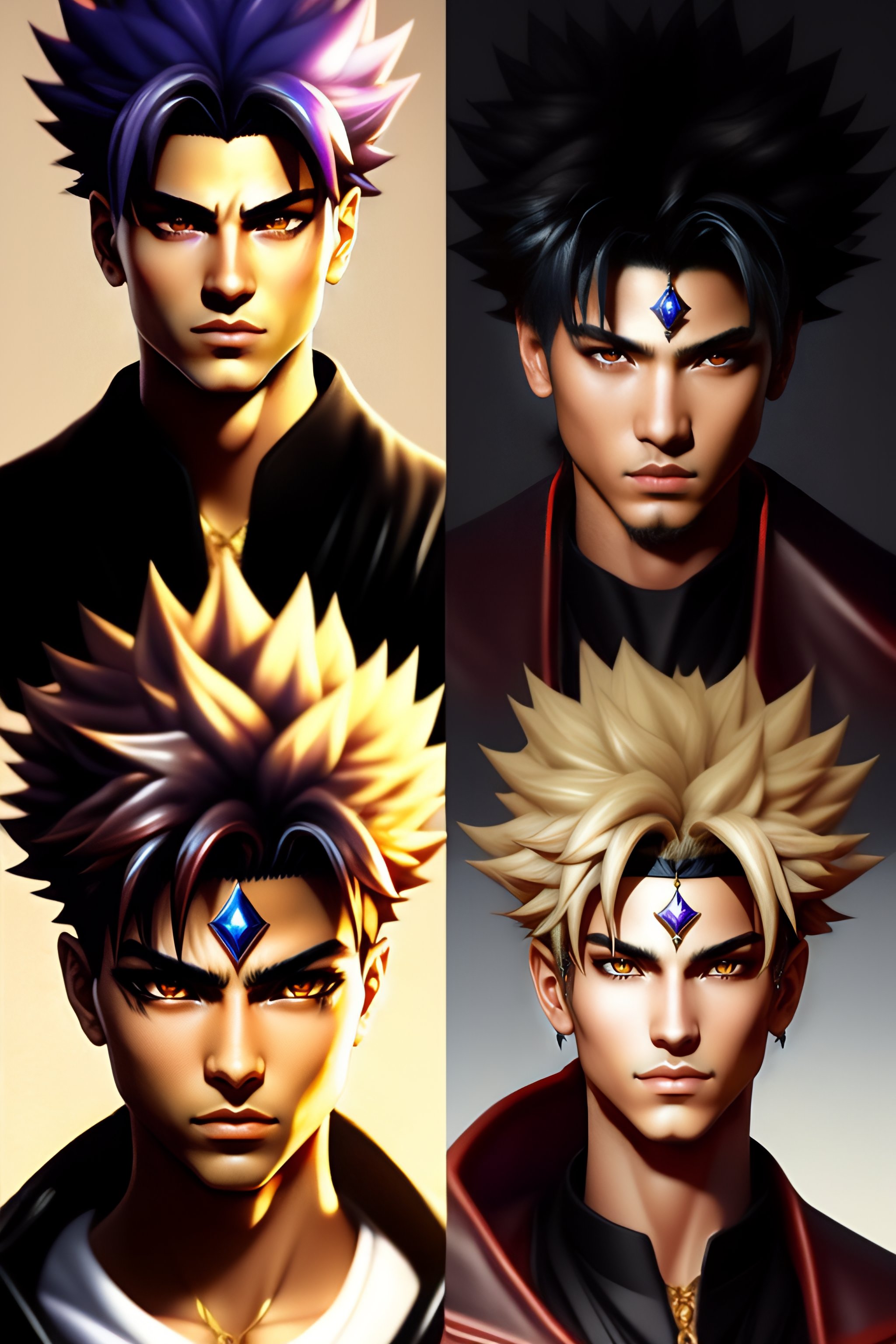 Lexica - Yami yugi in realistic style