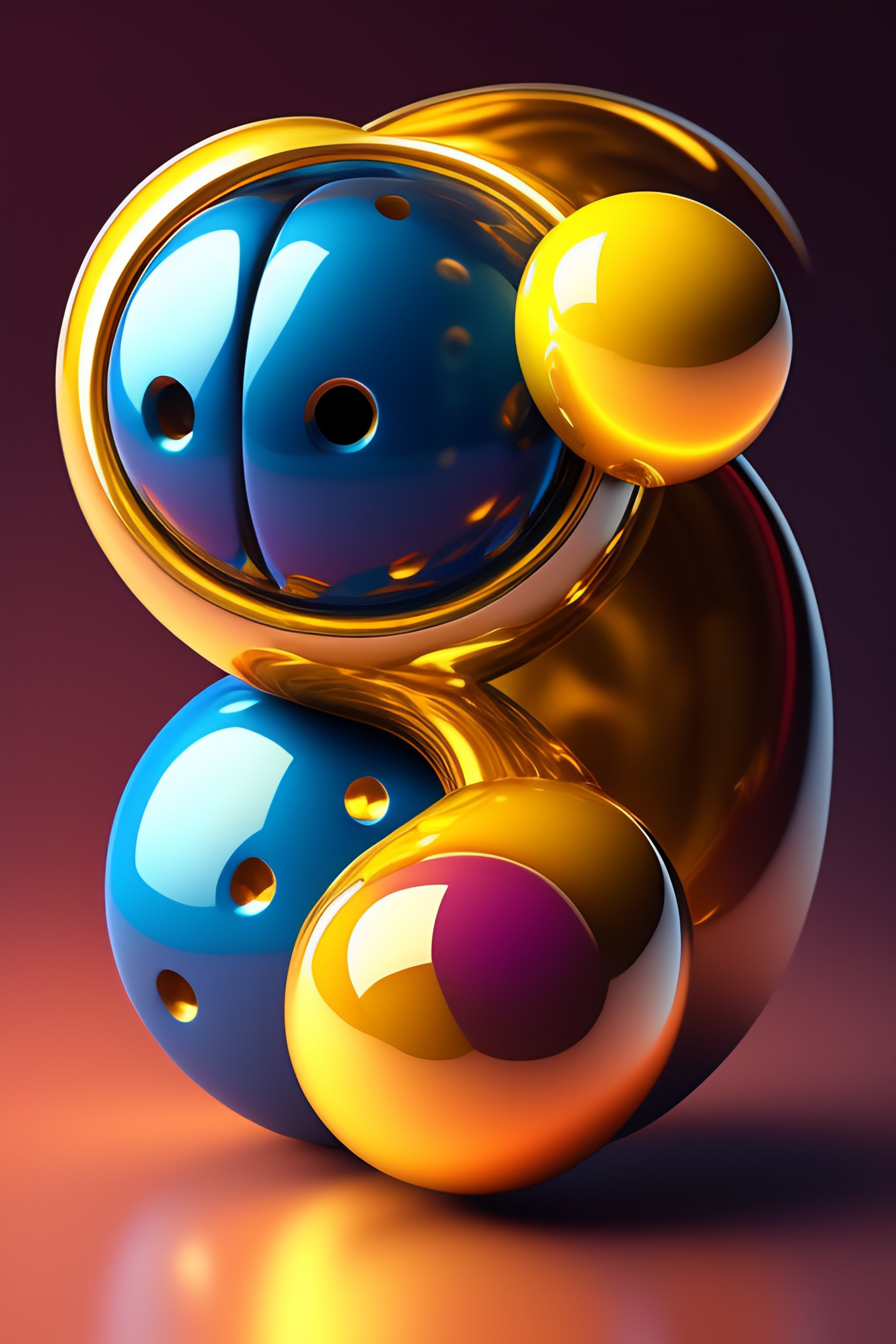 Lexica - Pac-man (remake) a highly detailed illustration, muscular ...