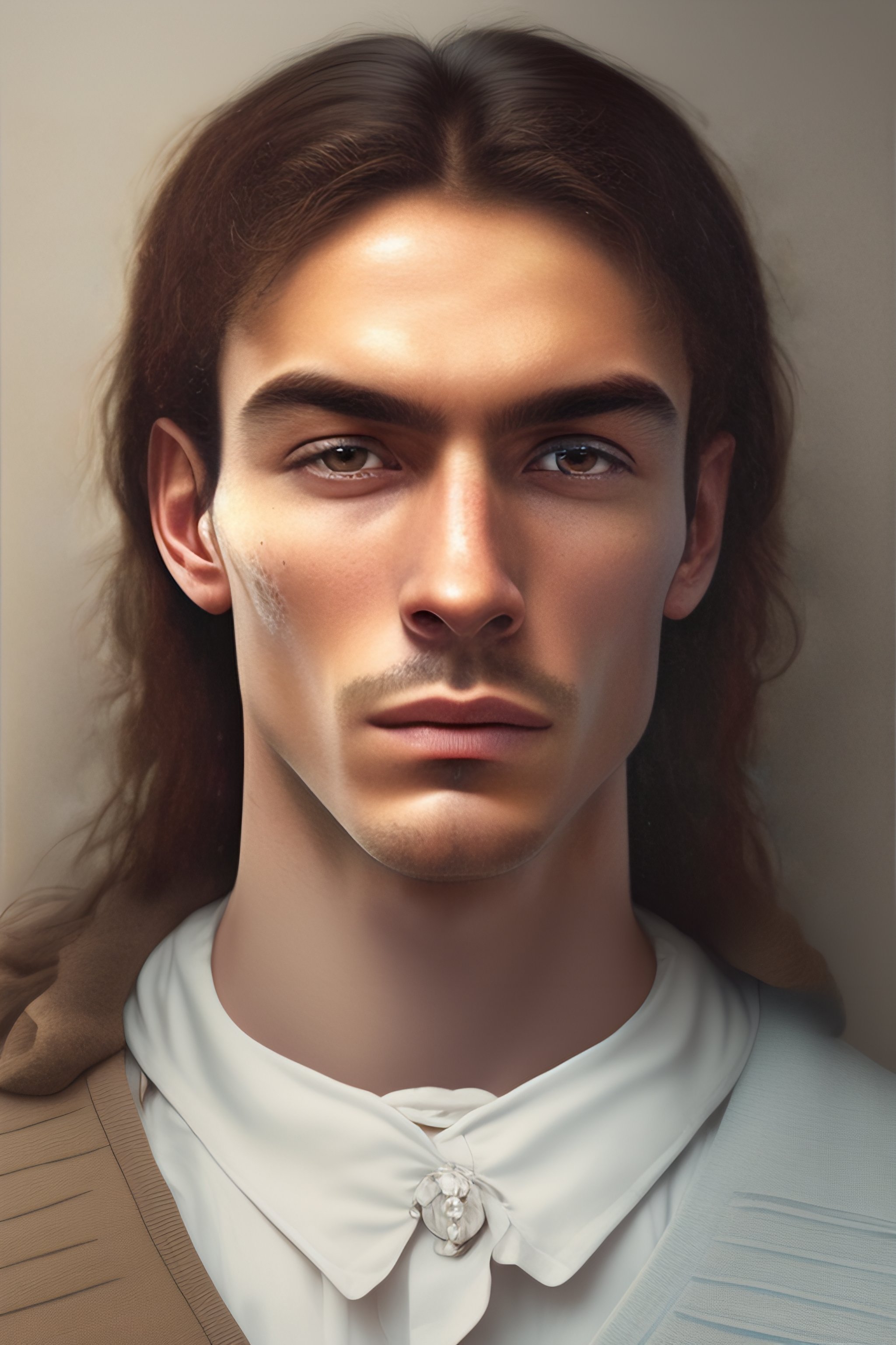 Lexica - A picture of a guy with a teardrop would show a man with a ...