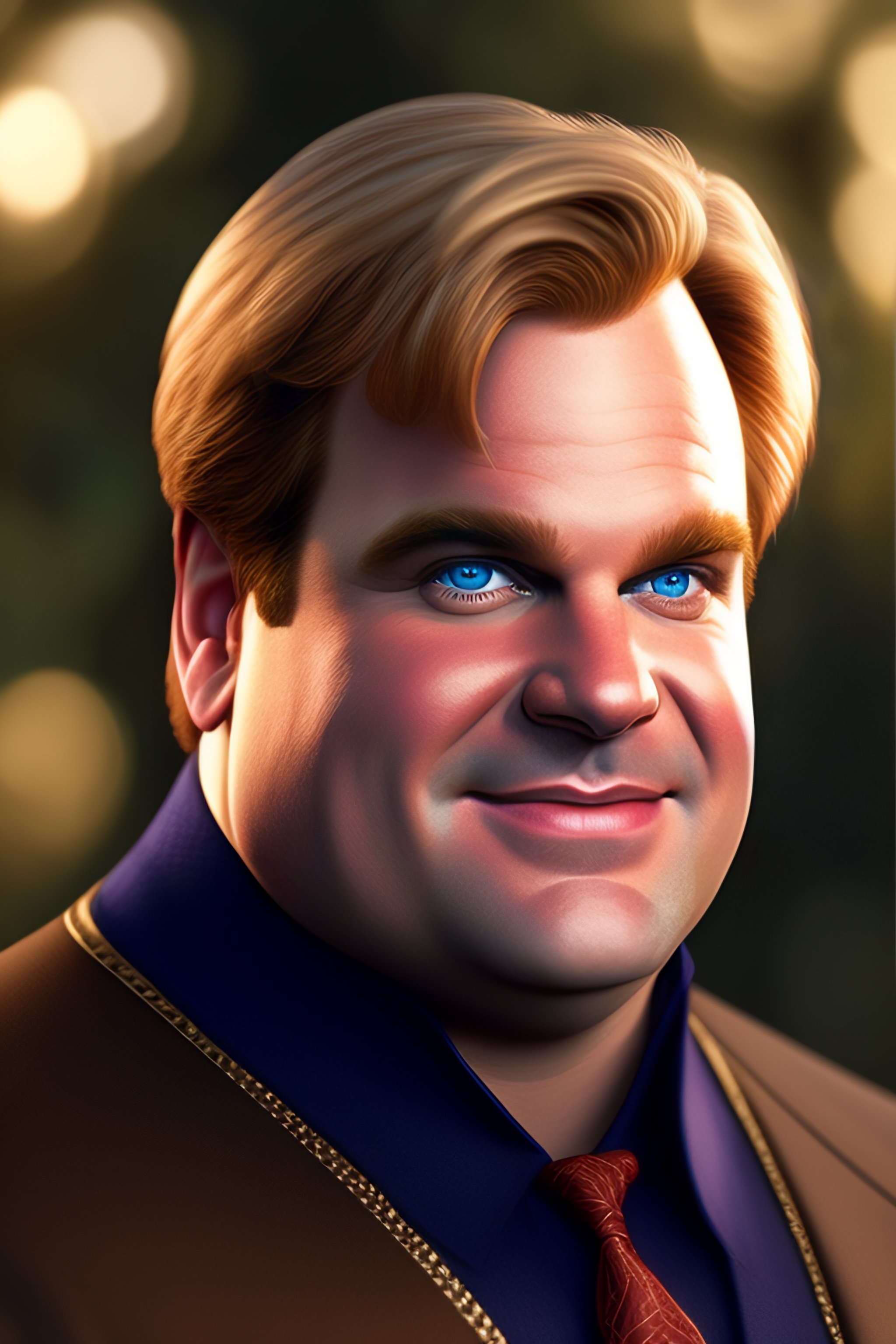 Lexica - Photo of Chris Farley as an elf with long pointed ears in the ...