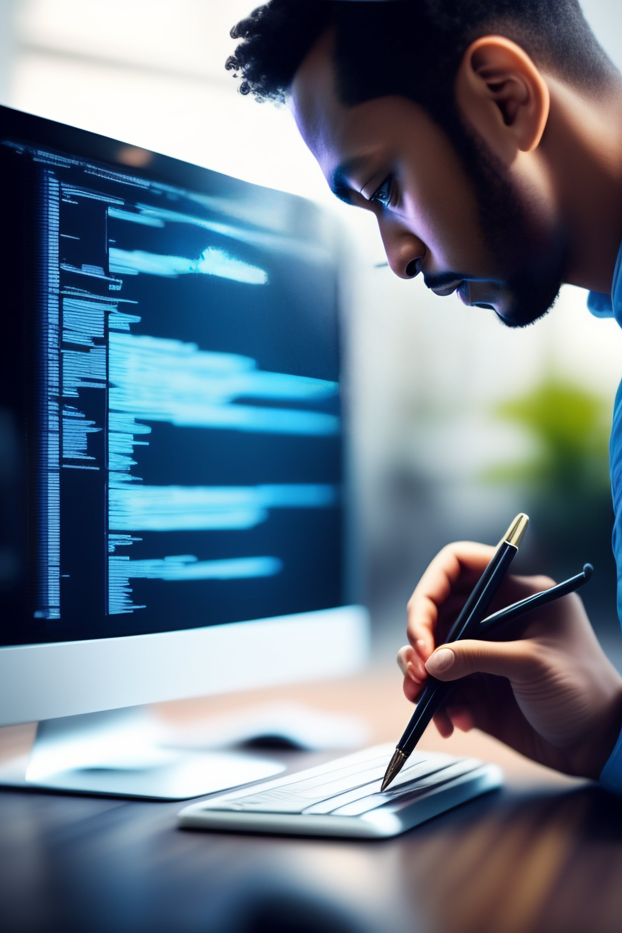 Lexica - Software developer writing code