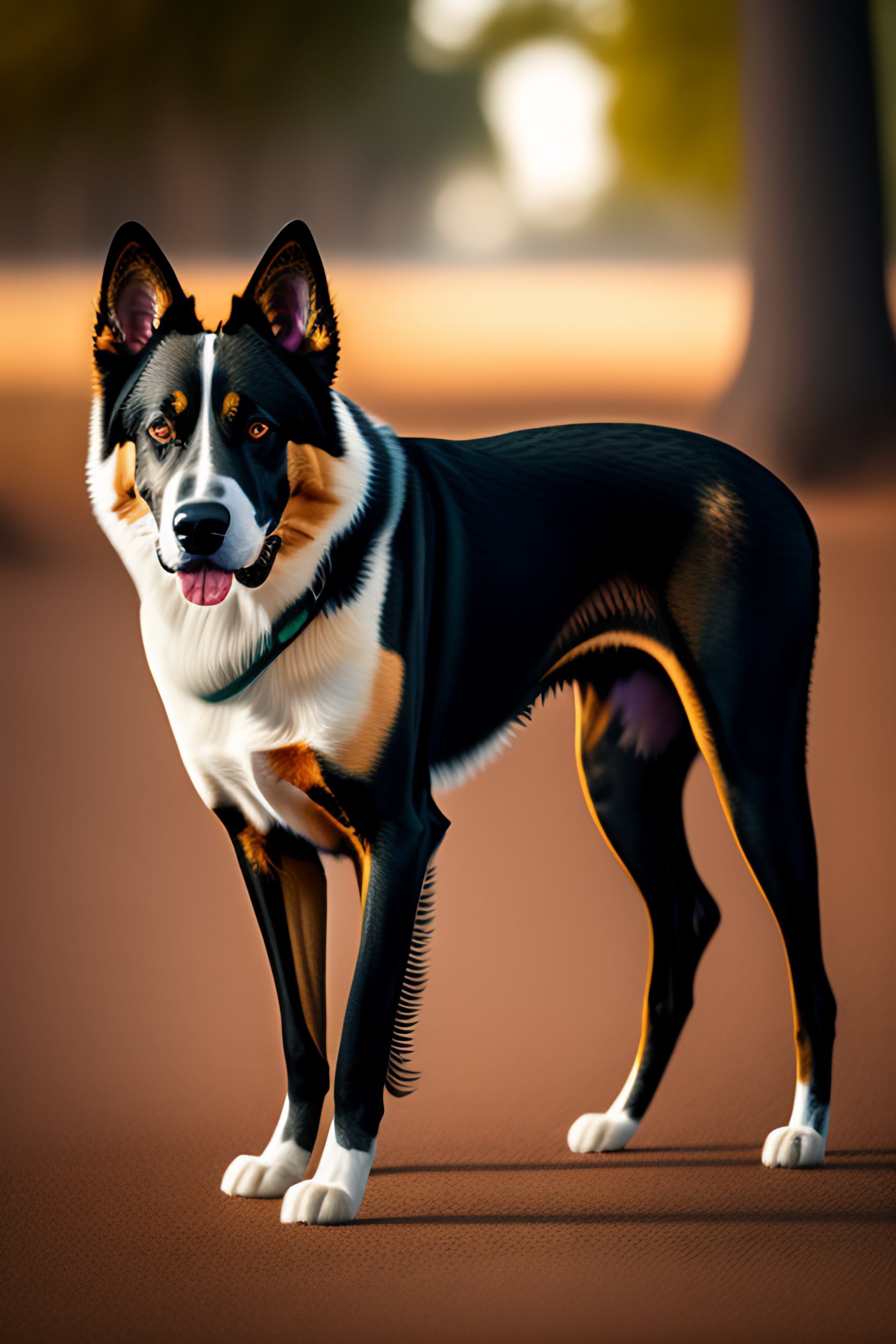 Lexica - Américain staff dog