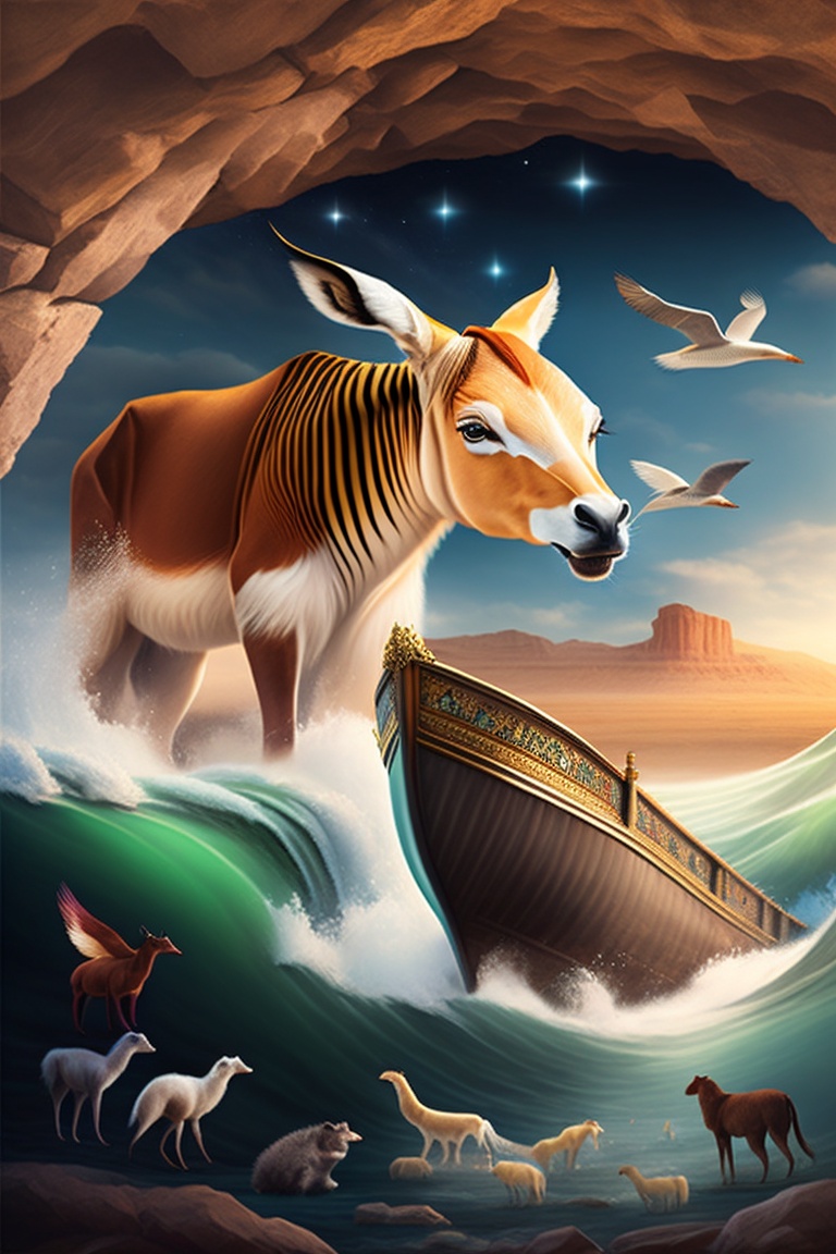 Lexica - Gathering of Animals: God commanded Noah to bring two of every ...