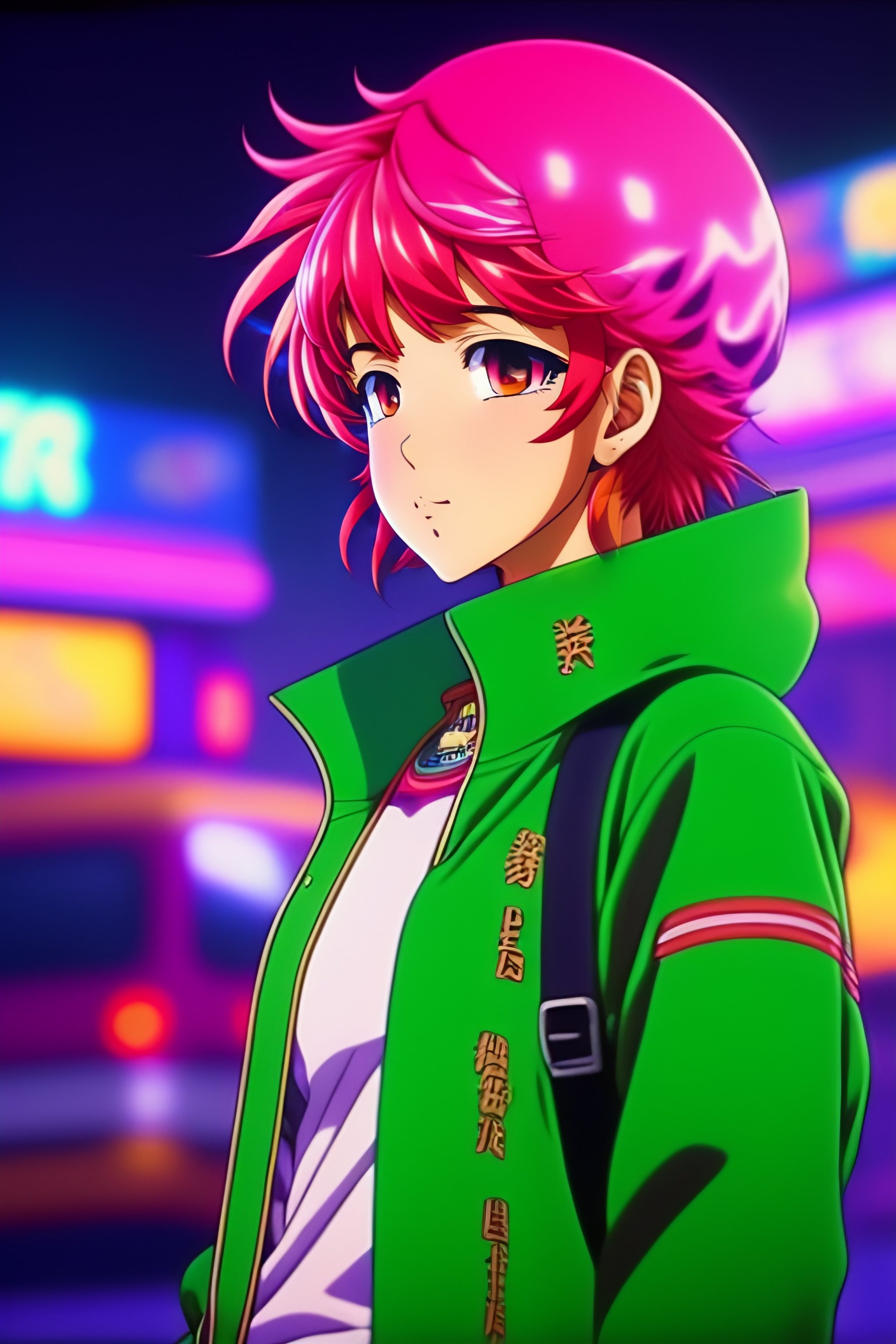 Lexica - Vintage anime screenshot from Akira, 90’s anime. Vibrant ...