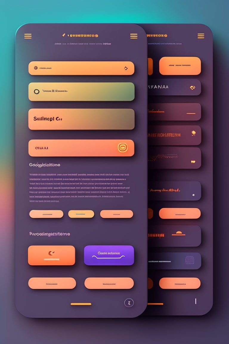Lexica - Modern app UI design pages