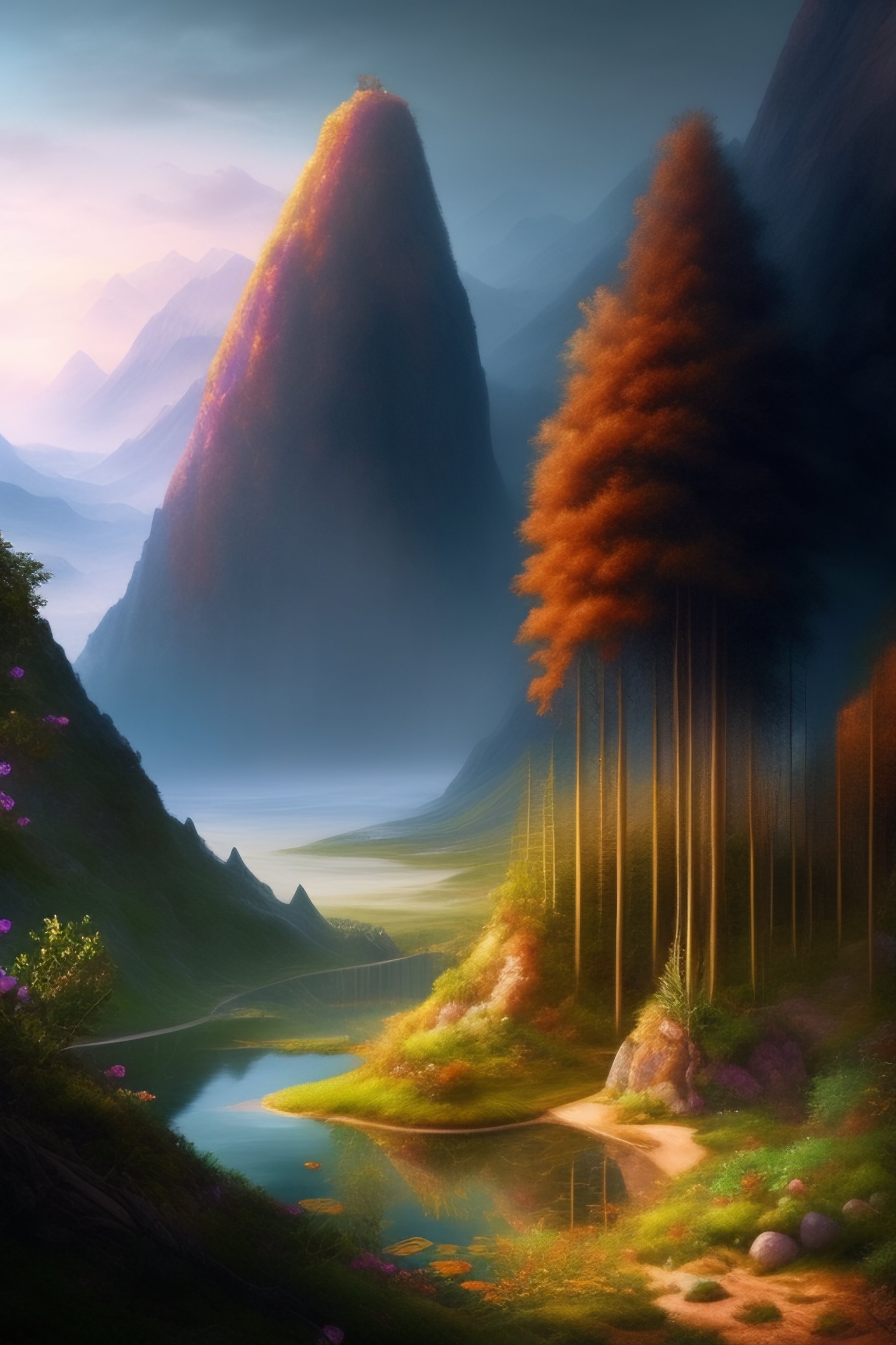 Lexica - Eden from the book of genesis, beautiful high quality ...