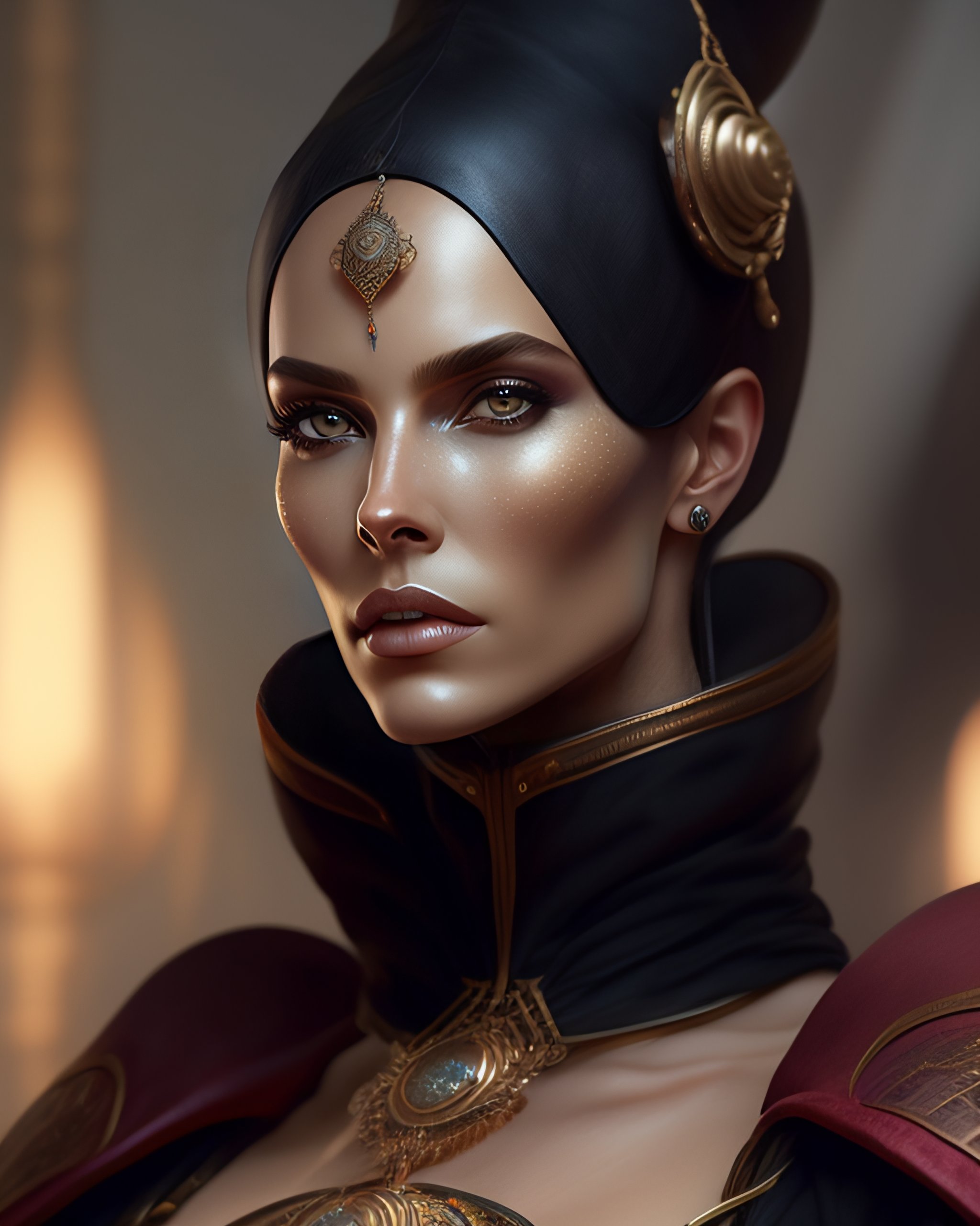 Lexica - Fuul body portrait witch-cyborg Anthropomorphic woman mushroom ...