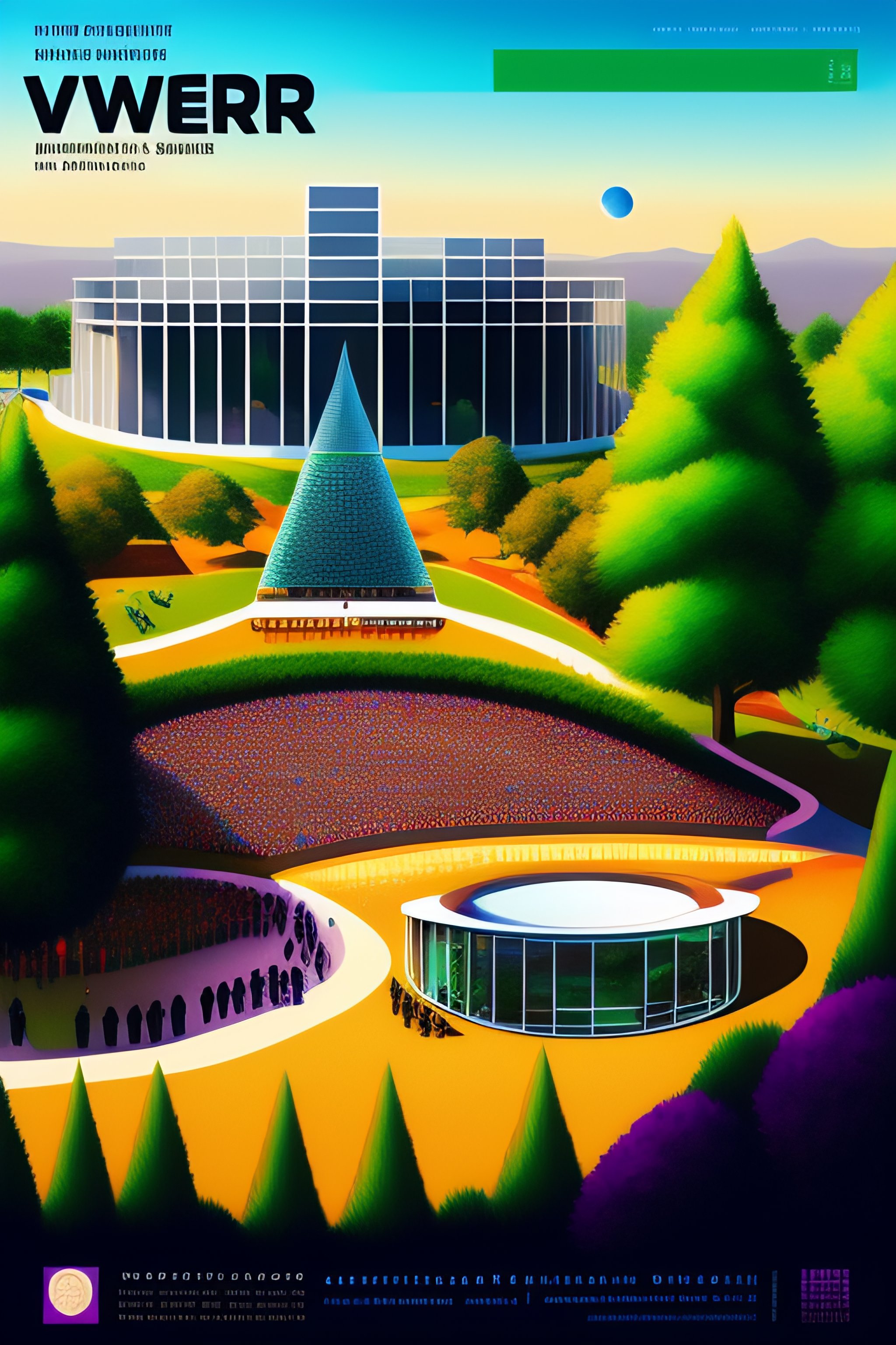 Lexica - Winner first prize Illustration Poster of Cultural utopia ...