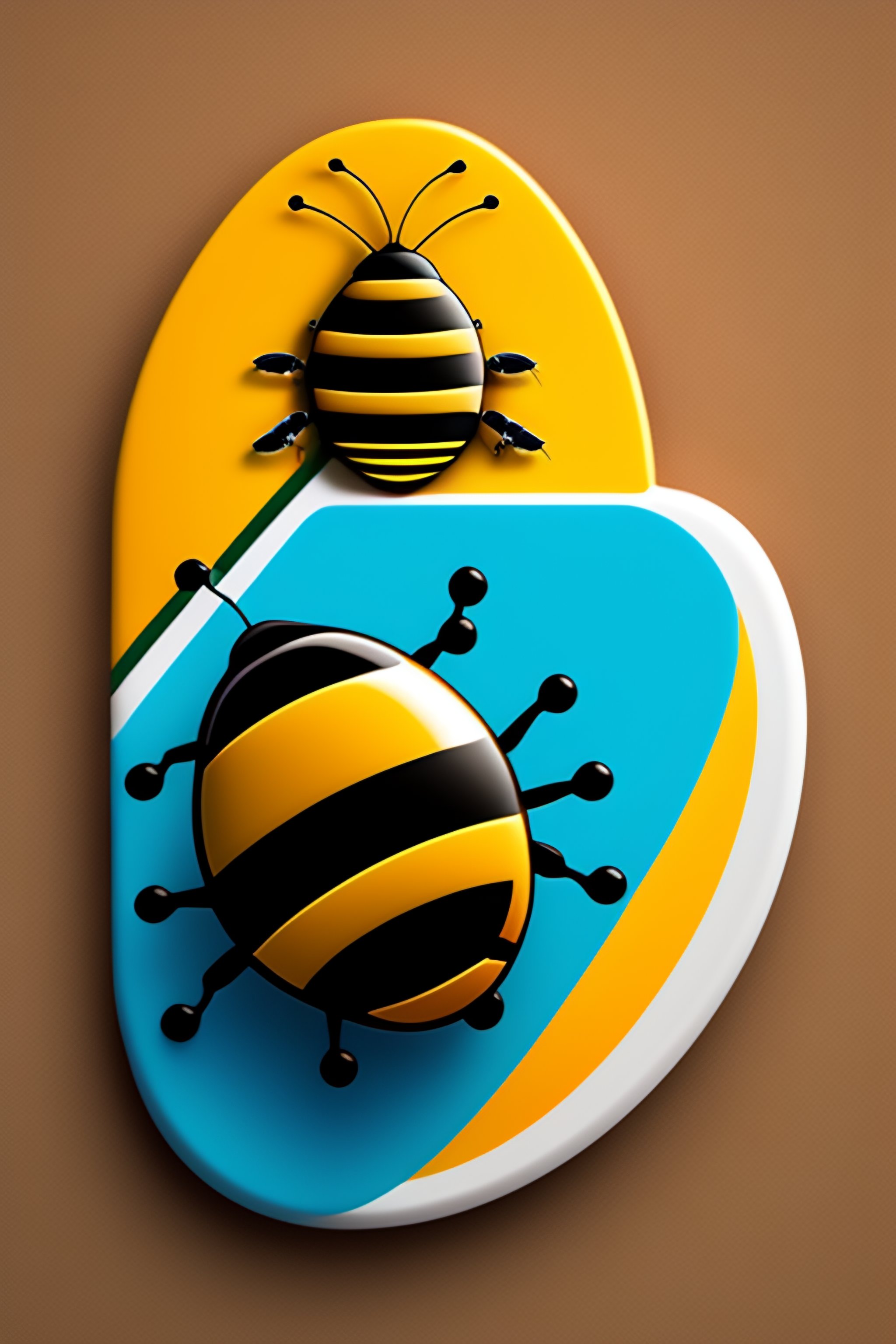 Lexica - Bee in the logo
