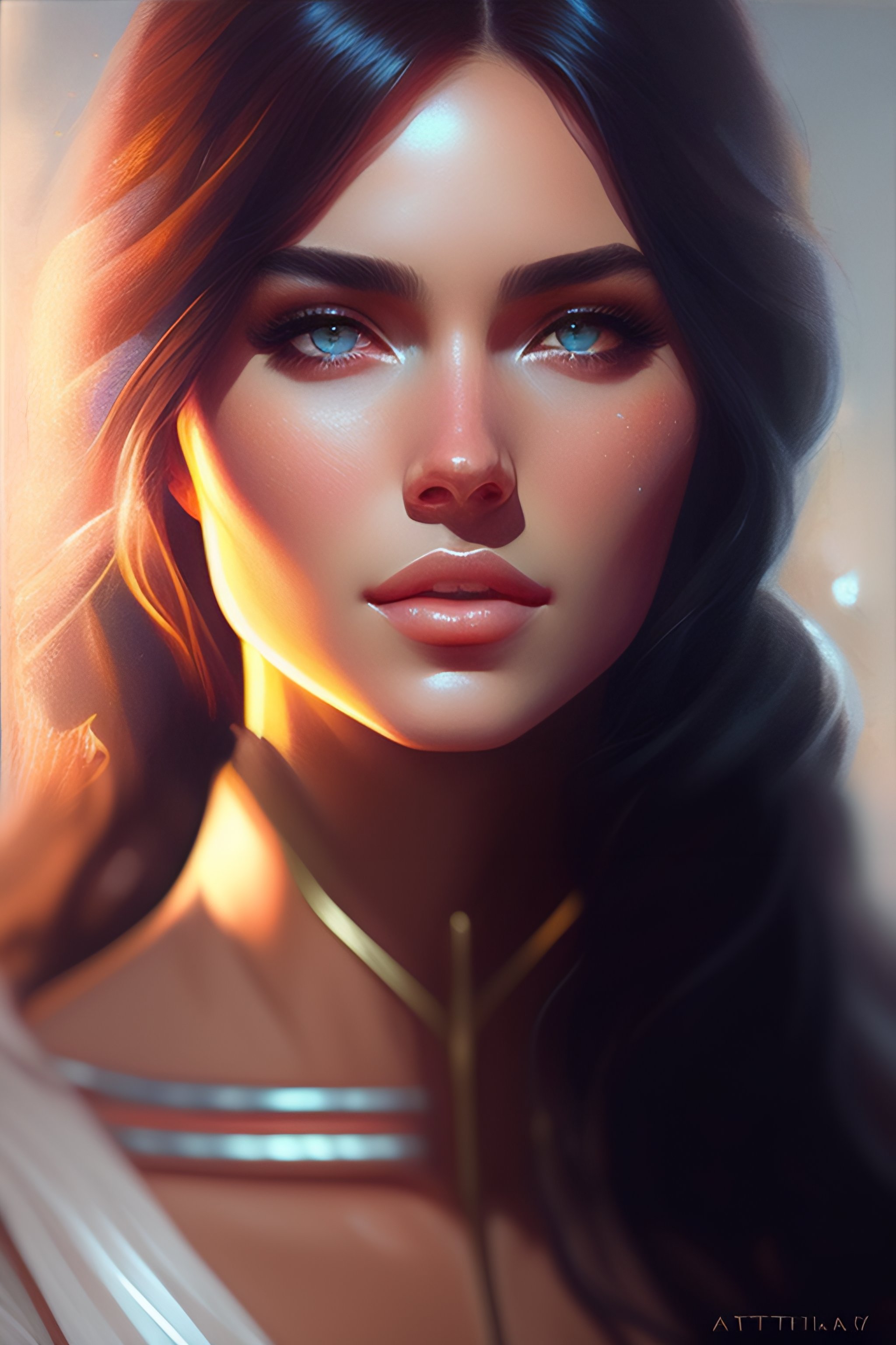 Lexica - Portrait, iceglow, highly detailed, digital painting ...