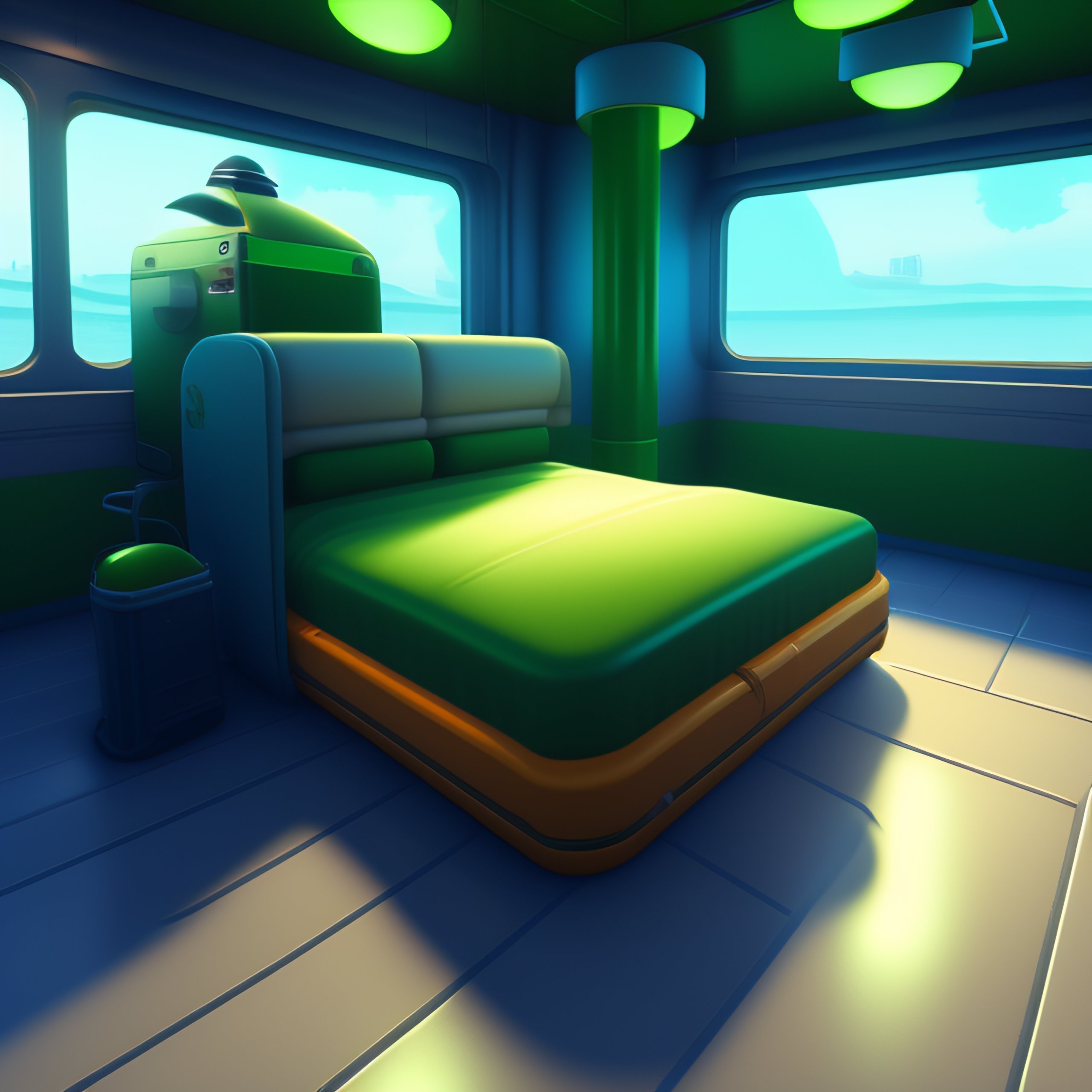 Lexica - Sleeping janitor - male - in janitor closet - 1970 era ...