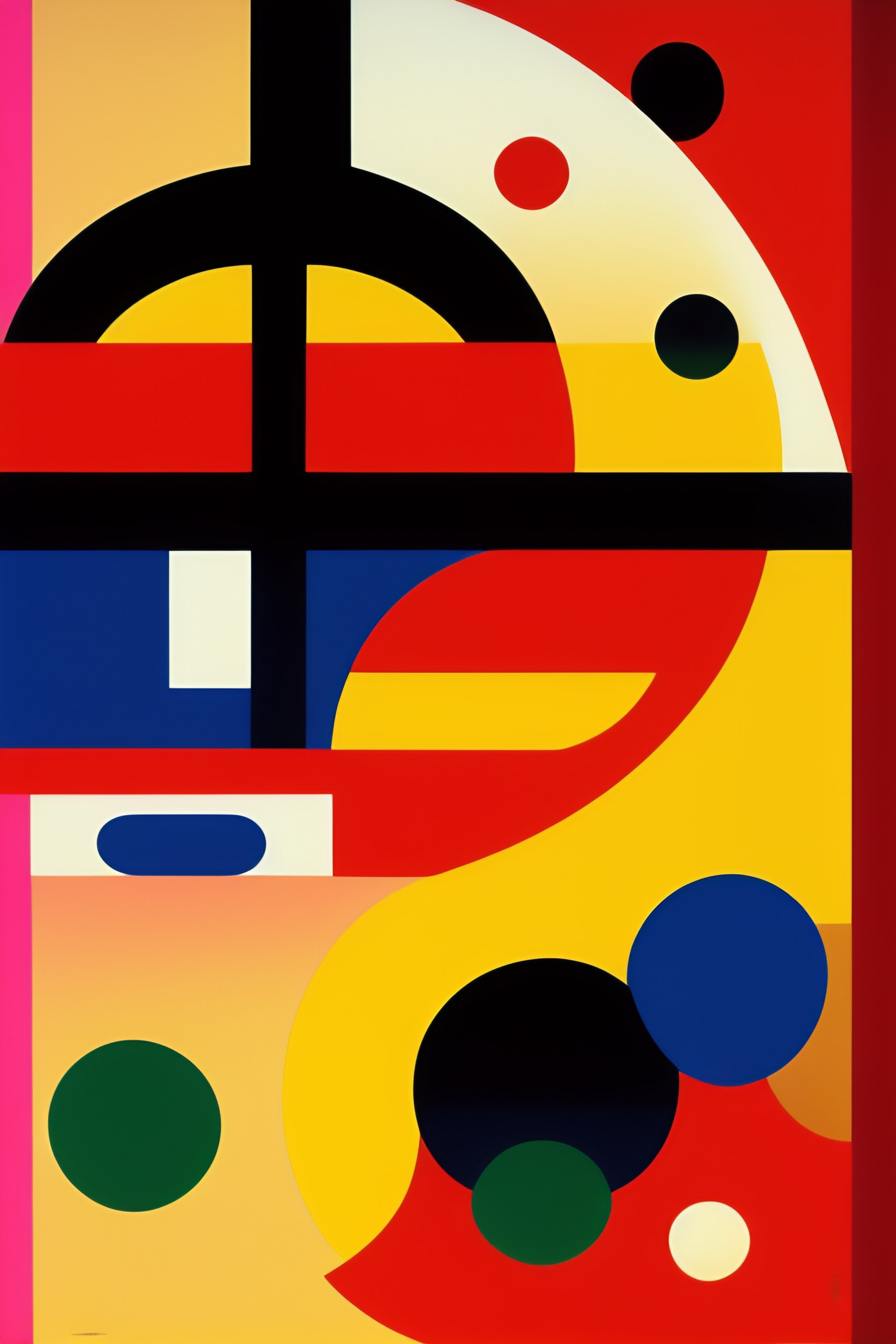 Lexica - Vintage japanese abstract poster by Joan Miro