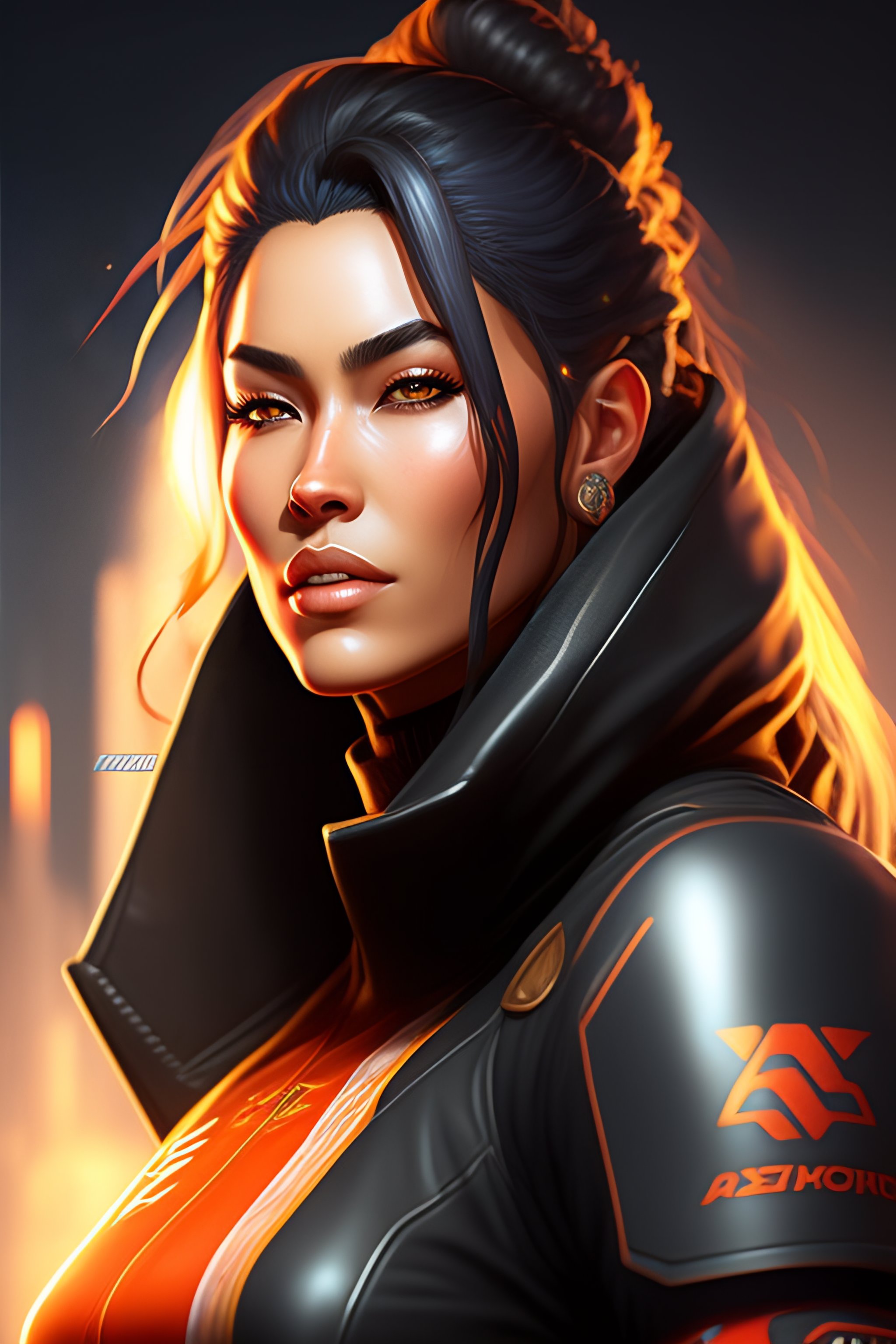 Lexica - The Long Wolf as an Apex Legends character digital ...