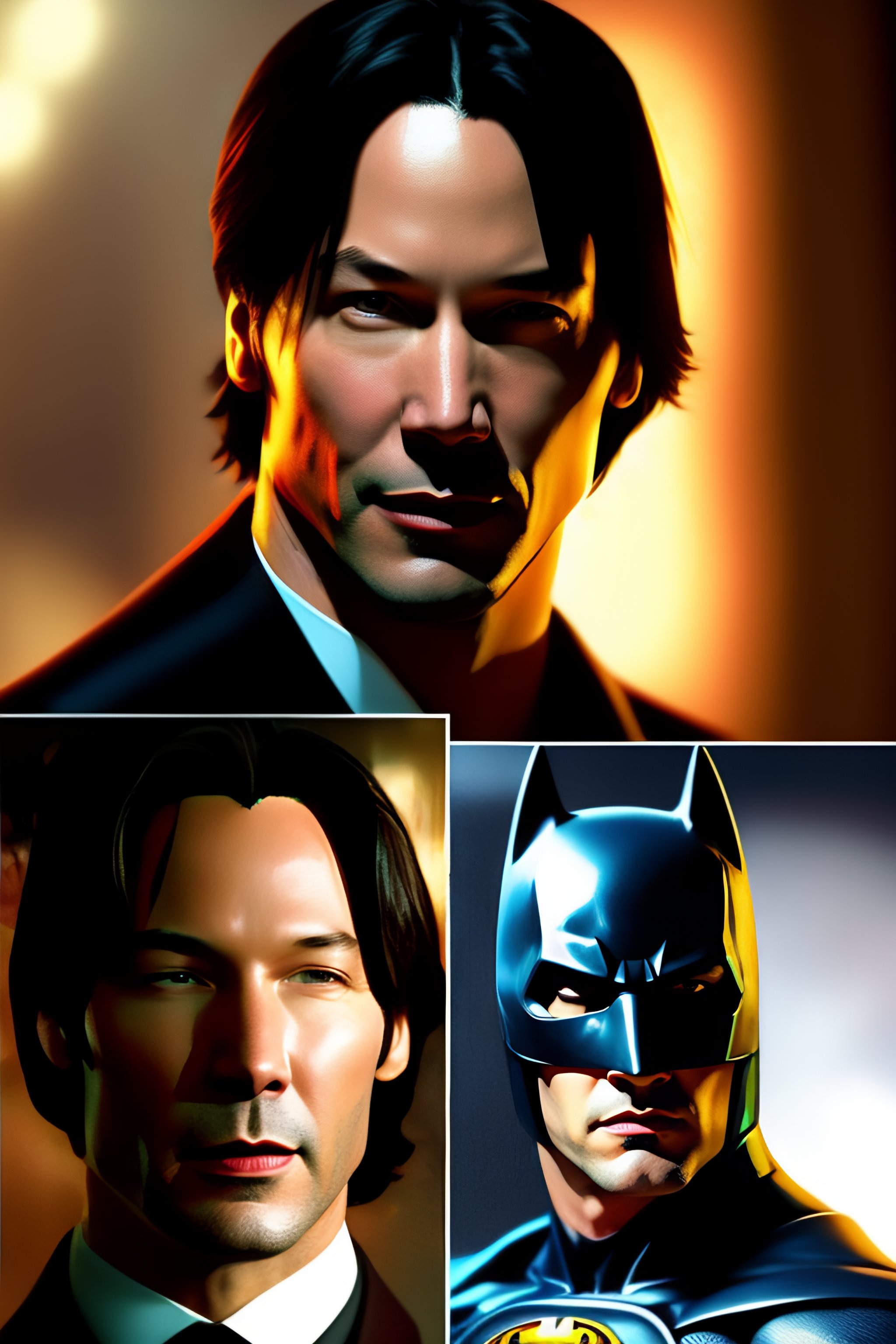 Lexica - Keanu reeves as batman