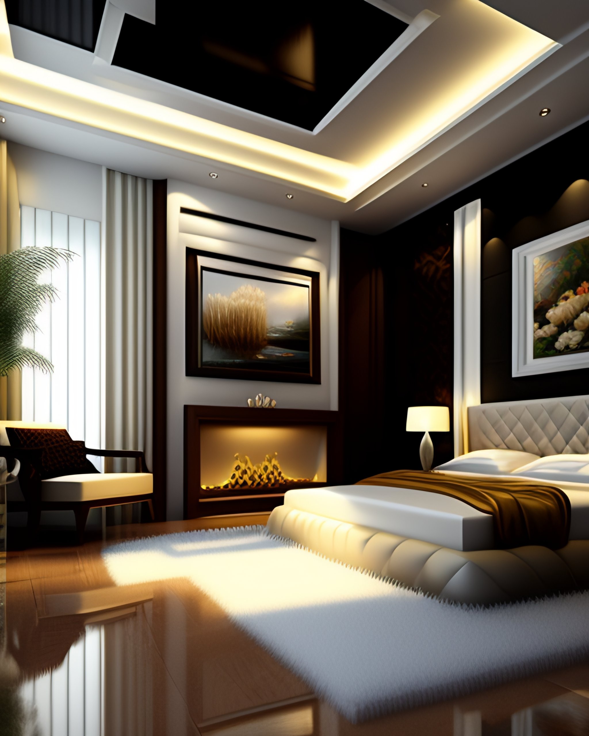 Lexica - White colour interior, drawing room, realistic