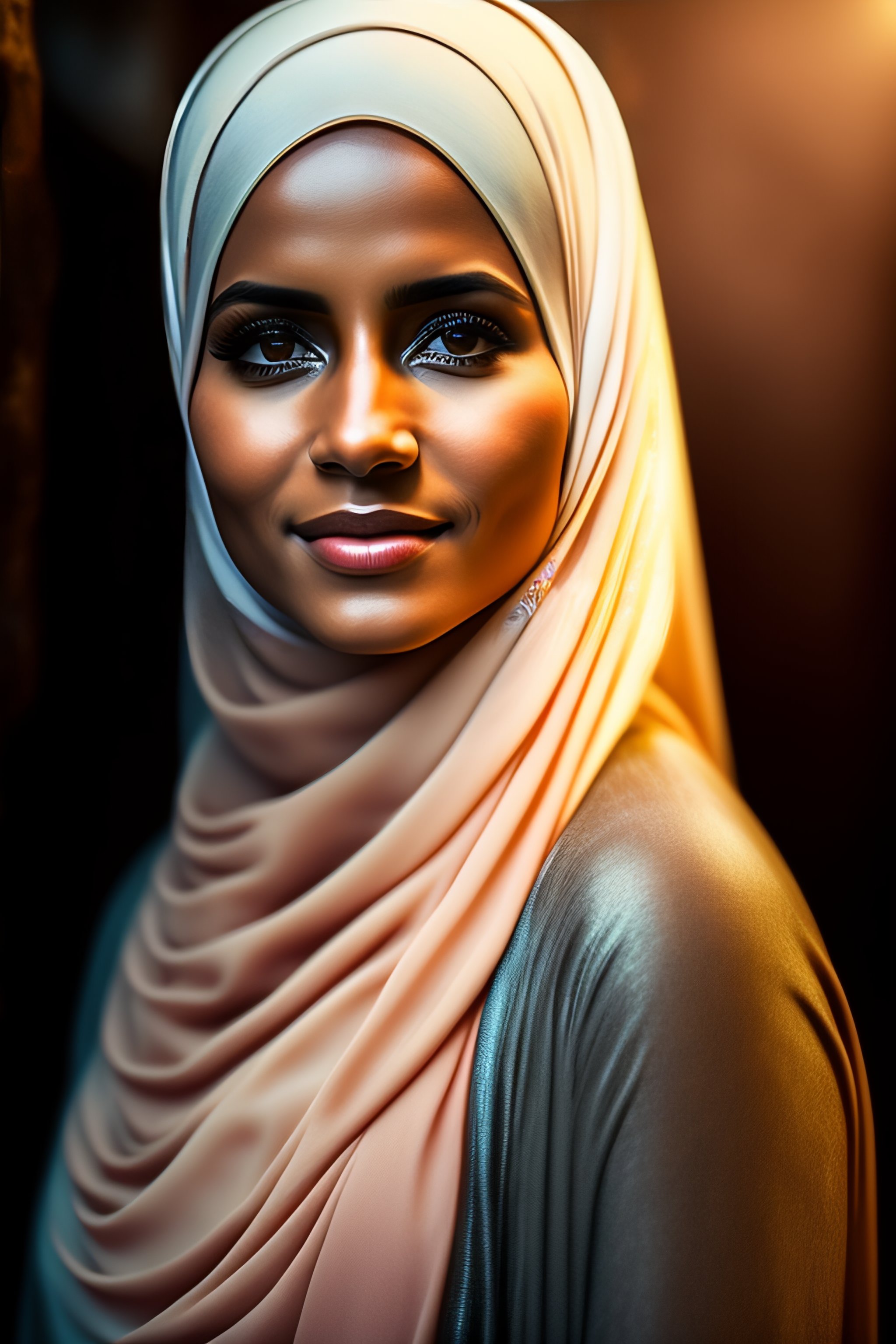 Lexica - Perfectly - centered!! looking at the camera!!! low - angle ...