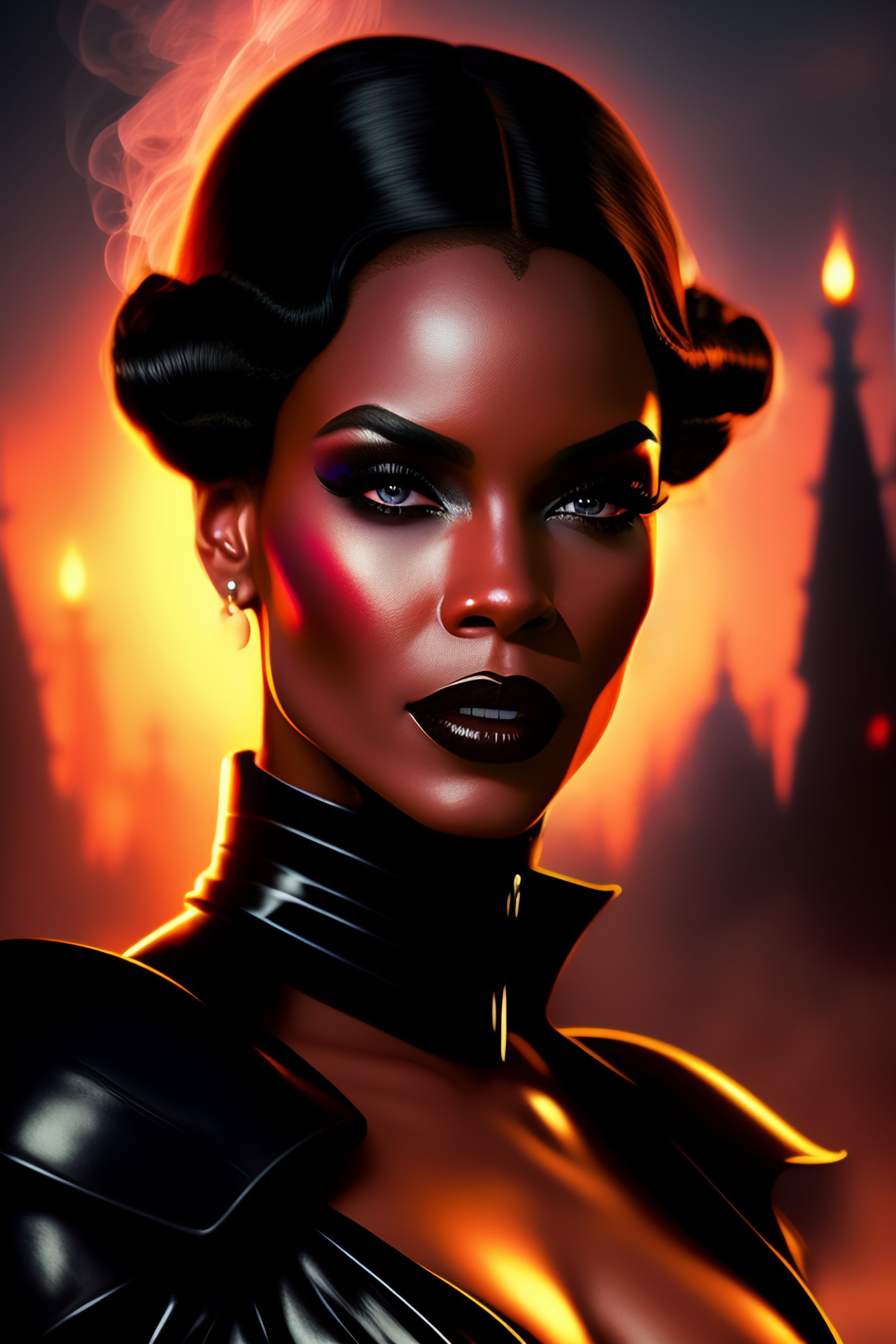 Lexica - She is very scary, she is a very attractive and very scary ...