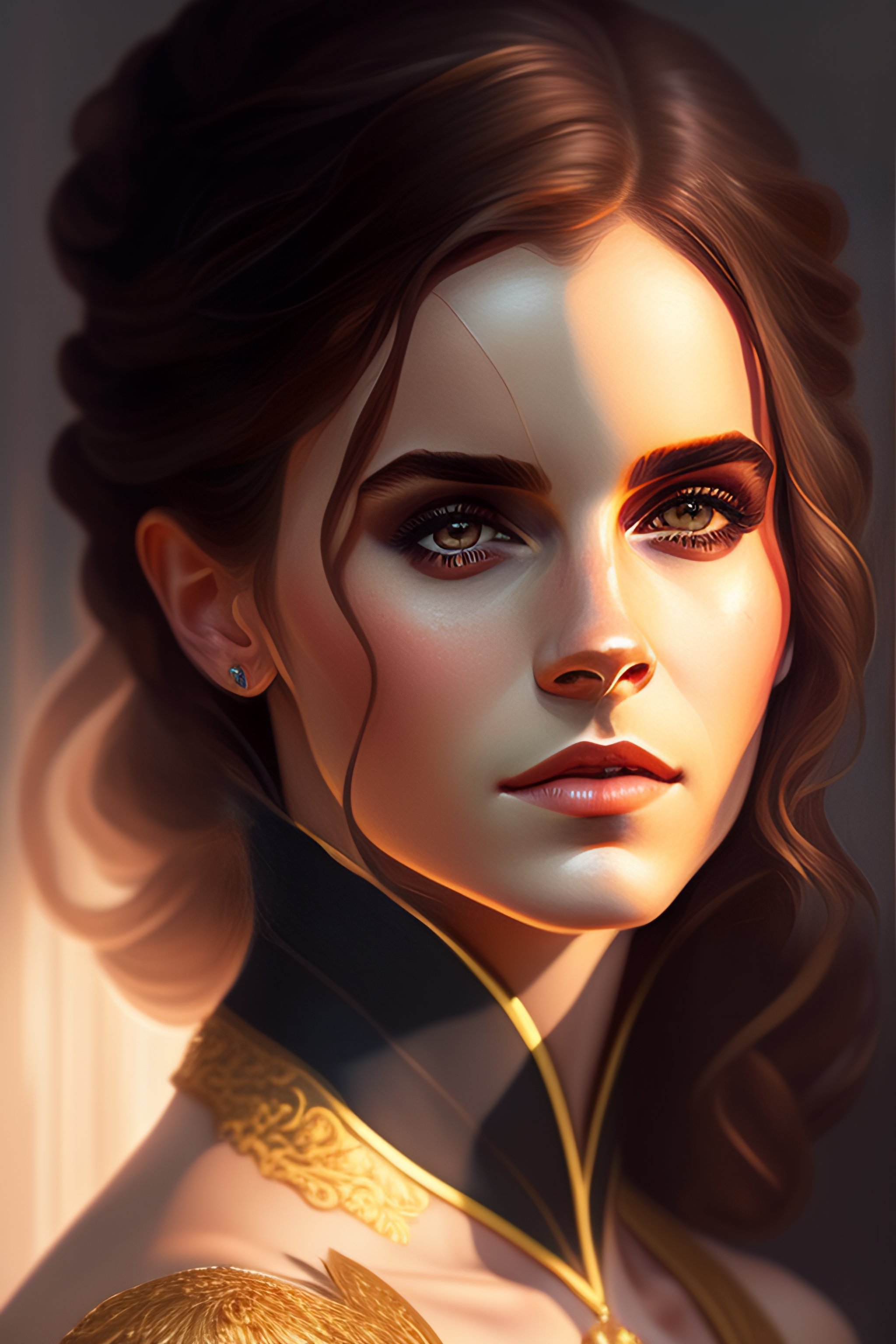 Lexica - Evil demon emma watson, intricate, elegant, highly detailed ...