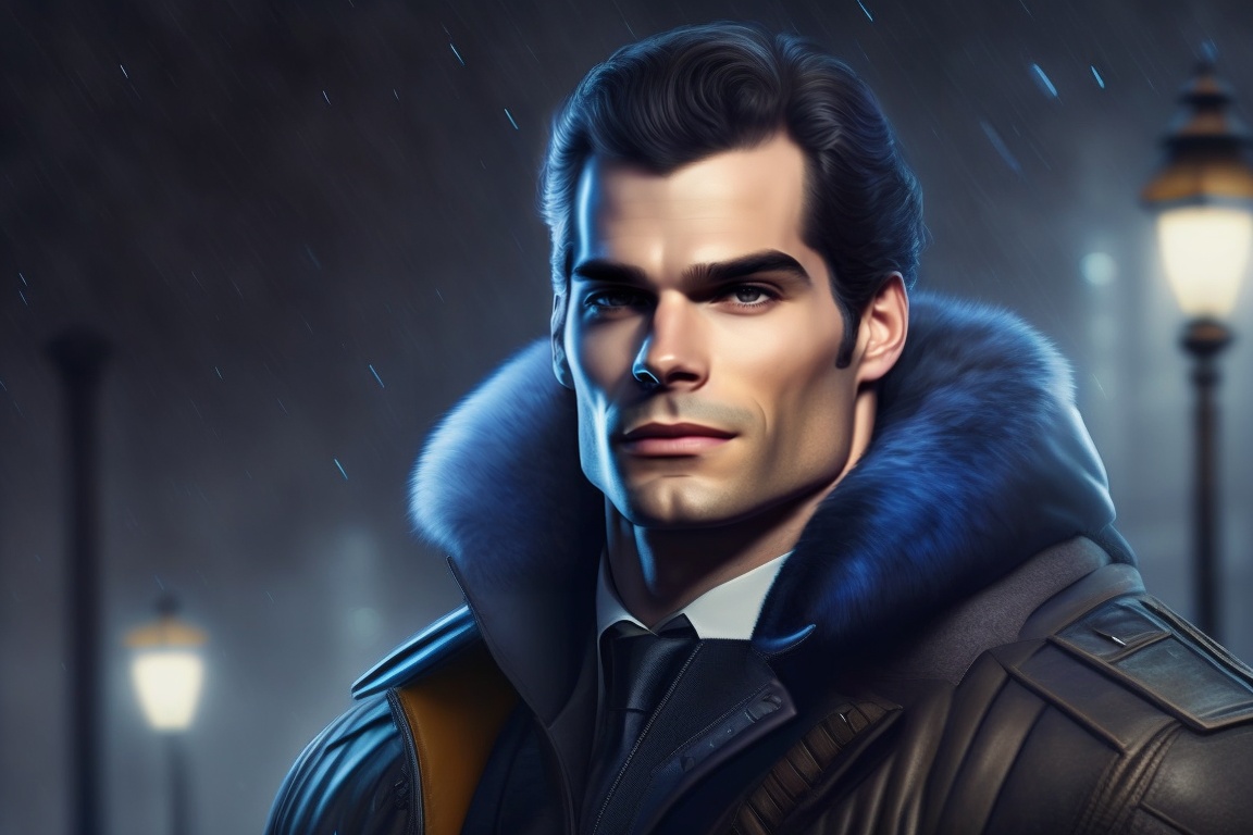 Lexica - Henry cavil standing alone at dark night, and his friends are ...