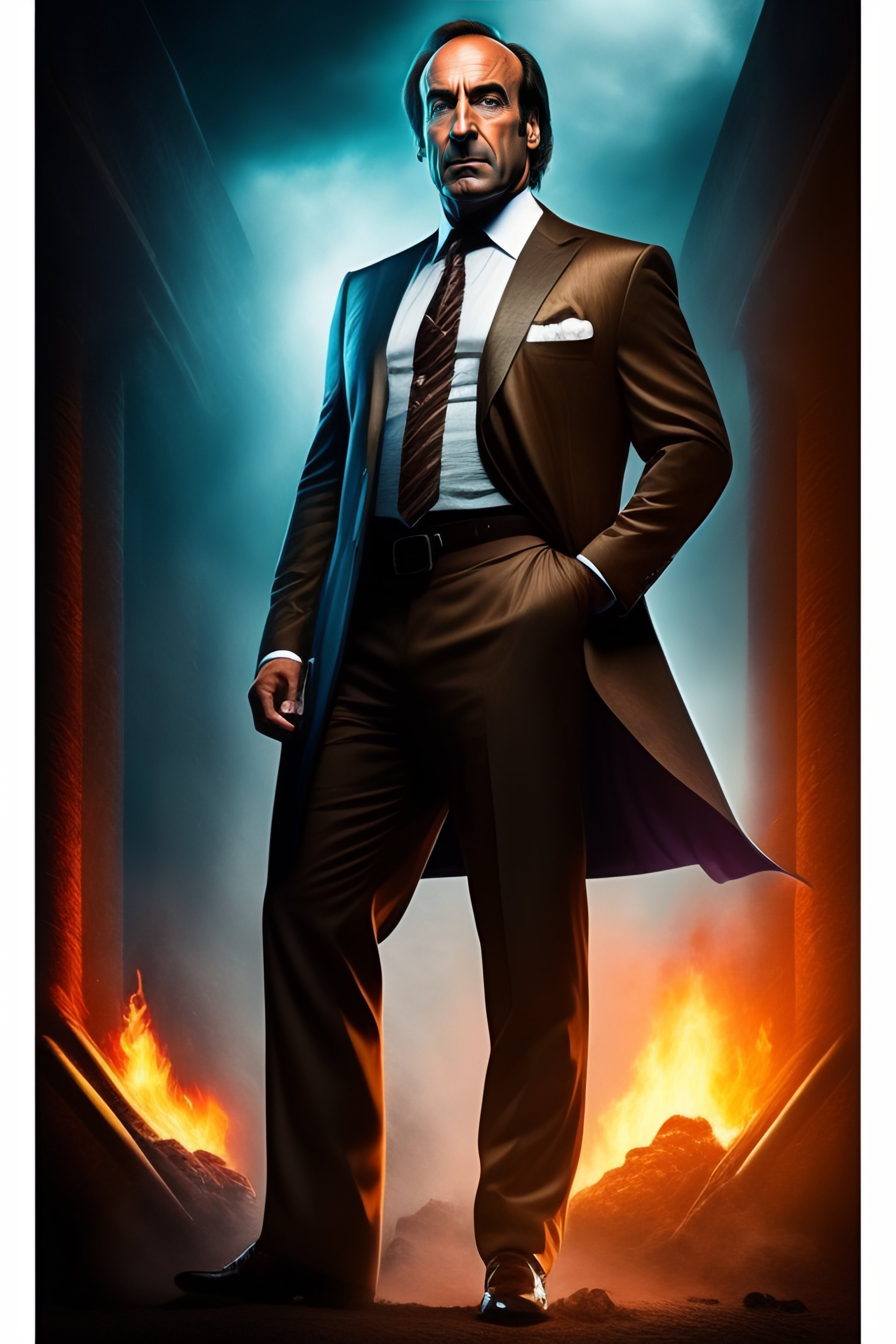 Lexica - Saul goodman as a roguein a dungeon fighting monsters