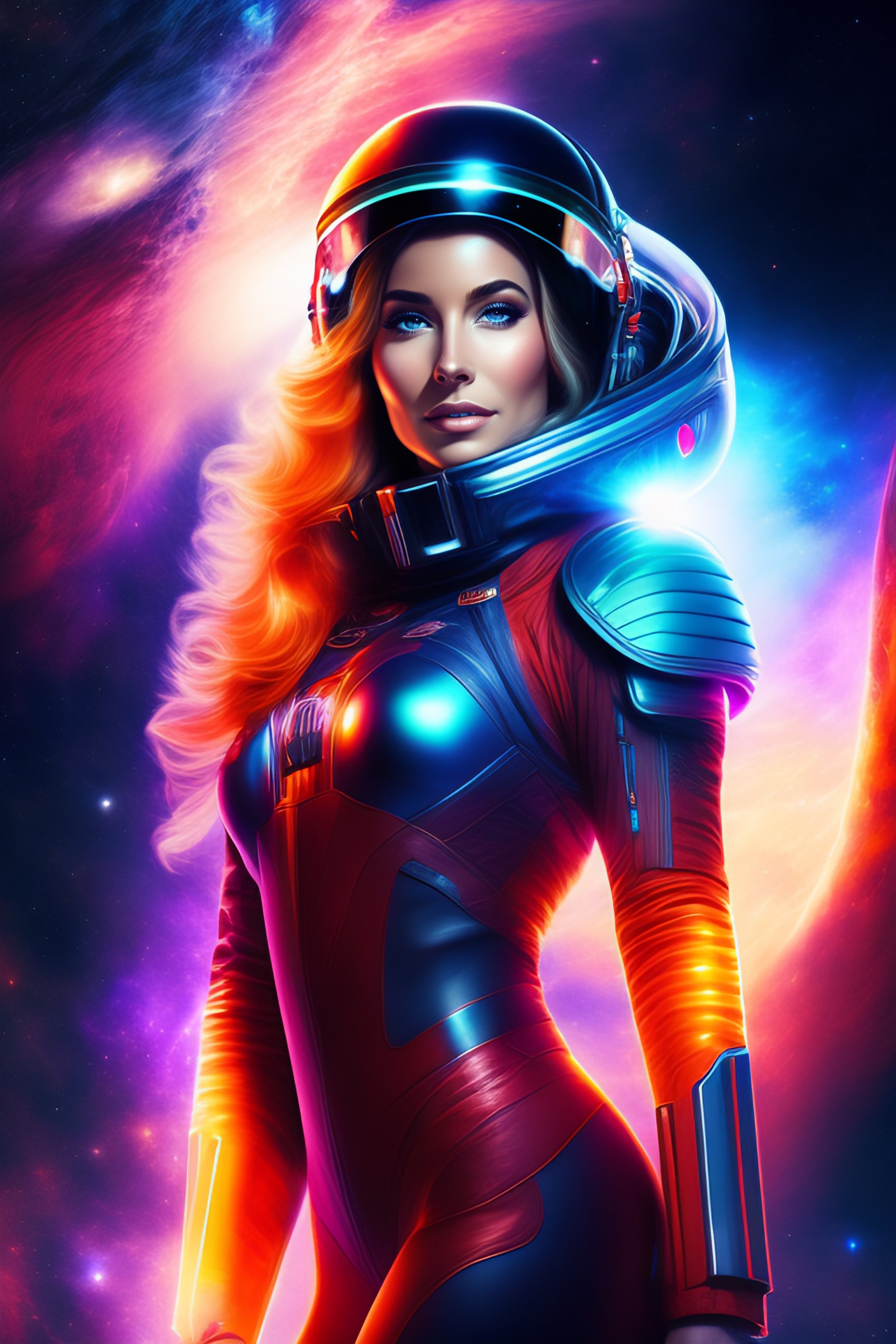 Lexica - Complete body is in the picture, of a beautiful woman ...