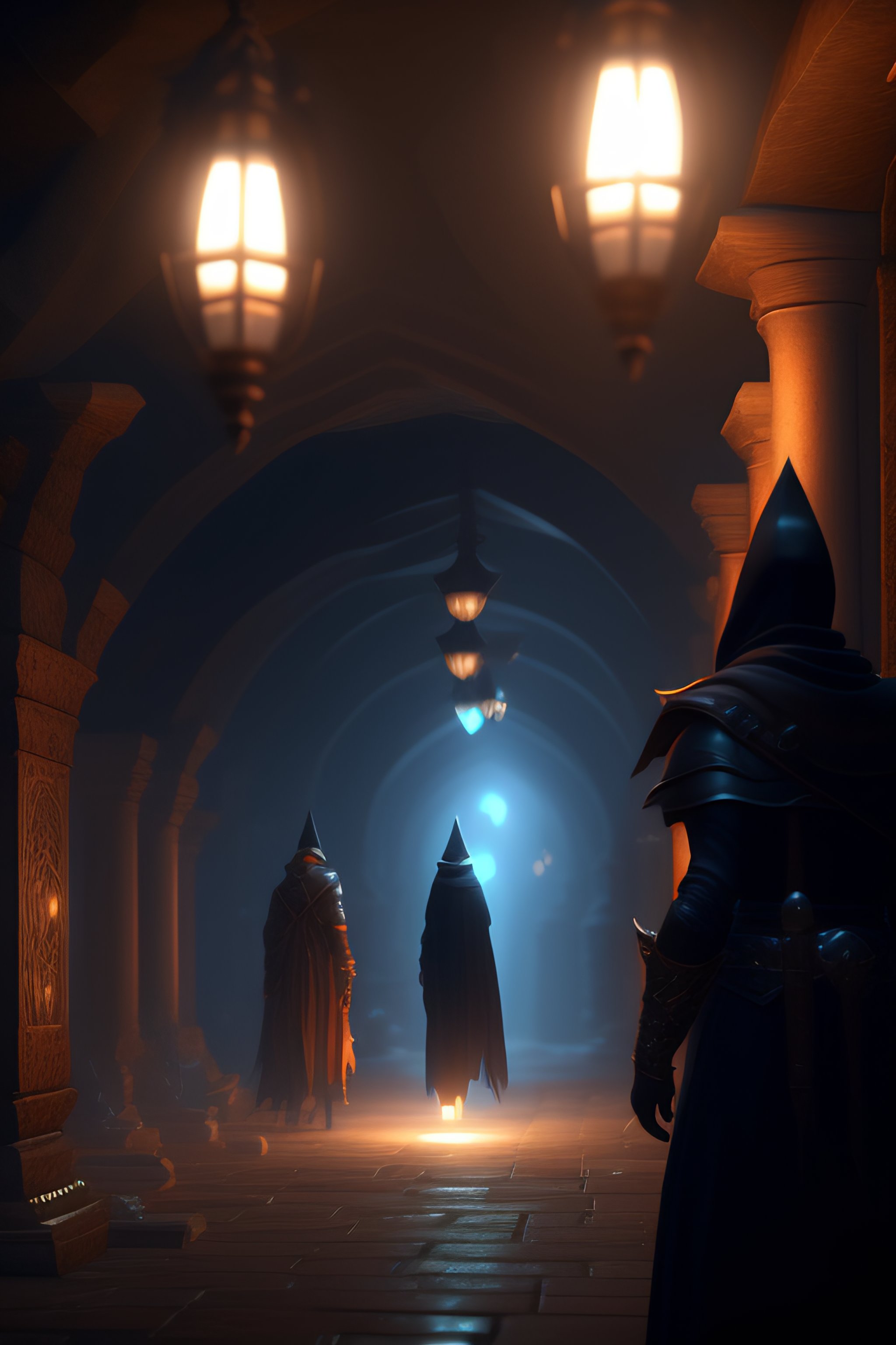 Lexica - Wednesday, catacombs, dirty thief wear, dark environment ...