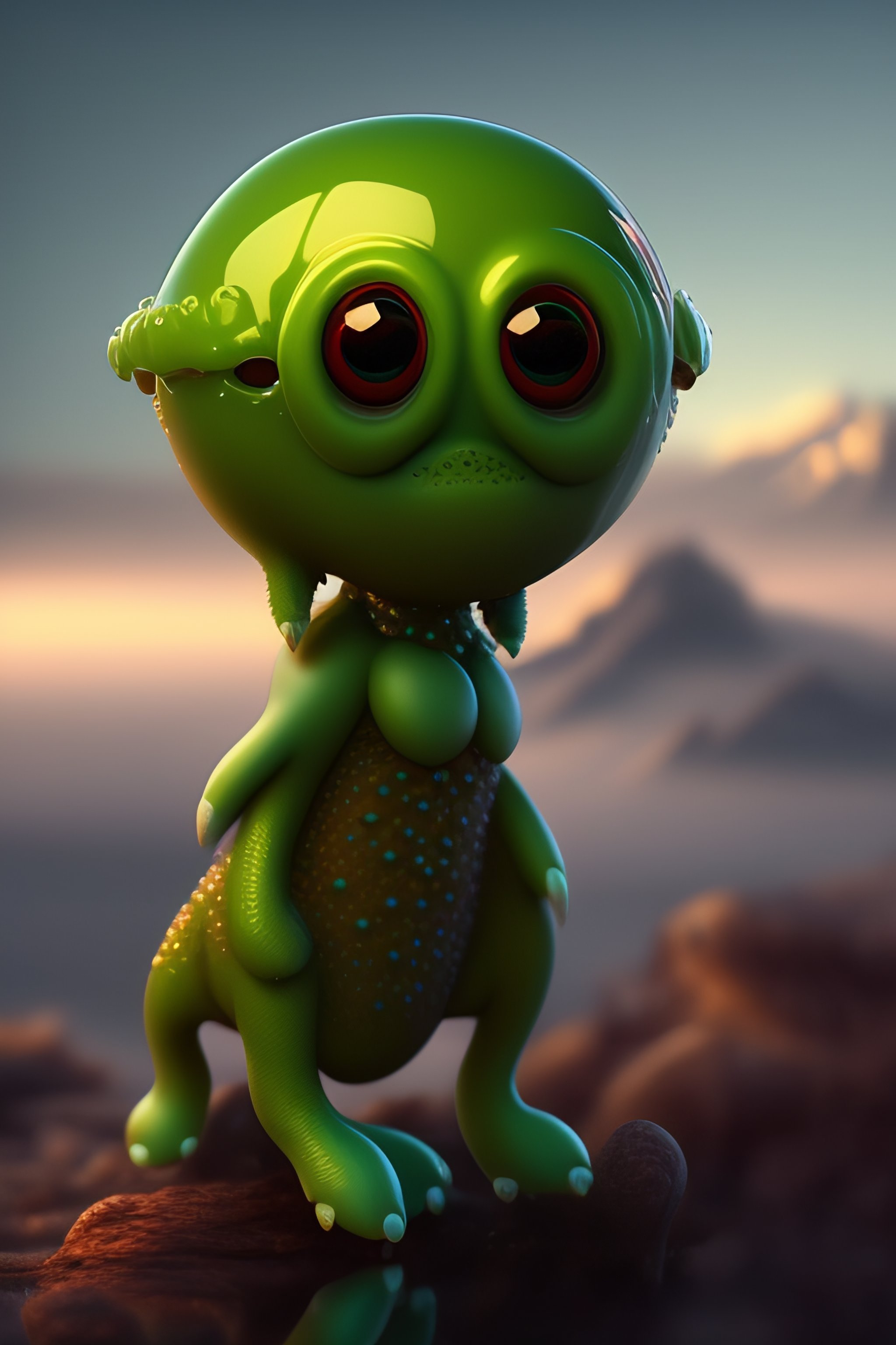 Slimy Aliens Drawlings