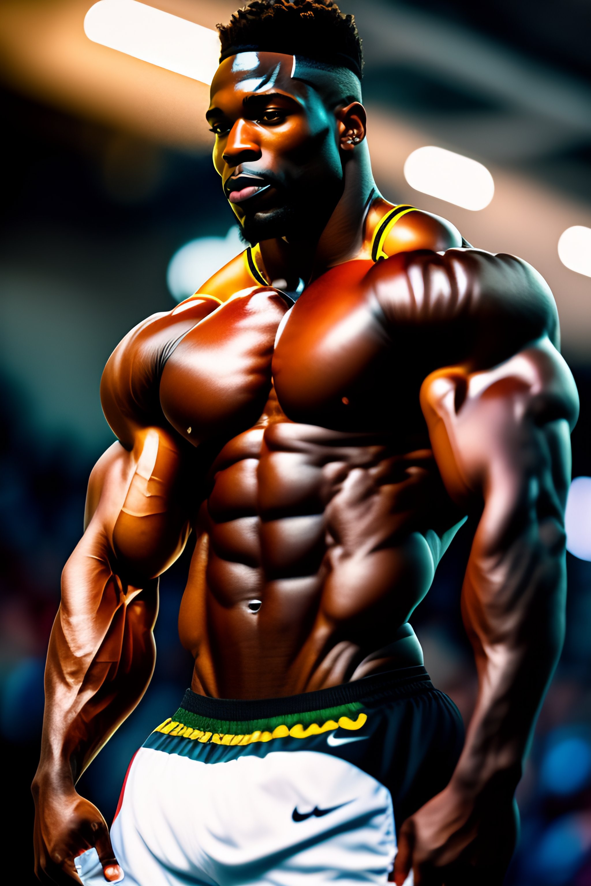 Lexica - Brandon Curry muscle flex