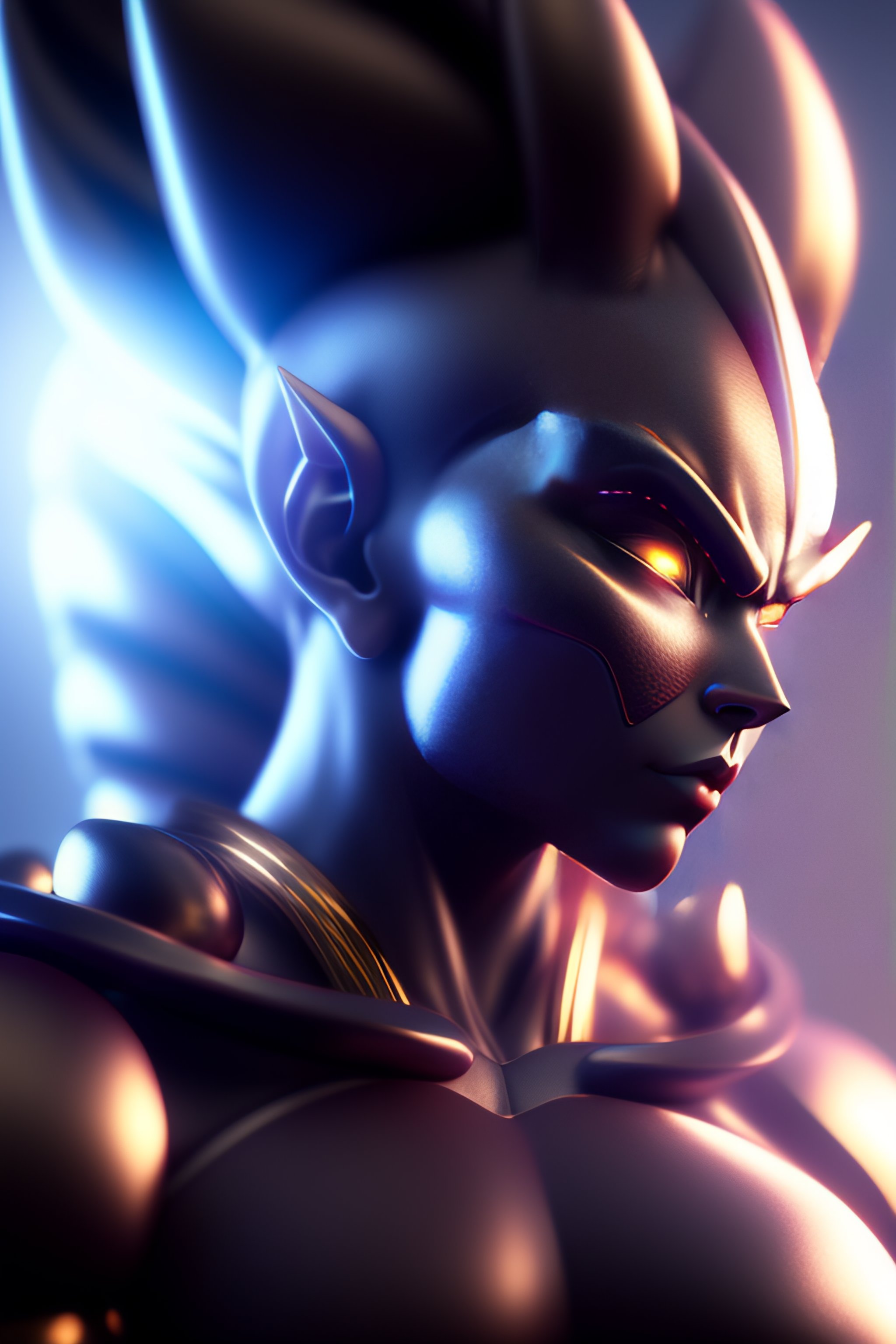 Lexica - Ultra hd, chrome, Majin Bu, dreamy, realistic, futuristic ...
