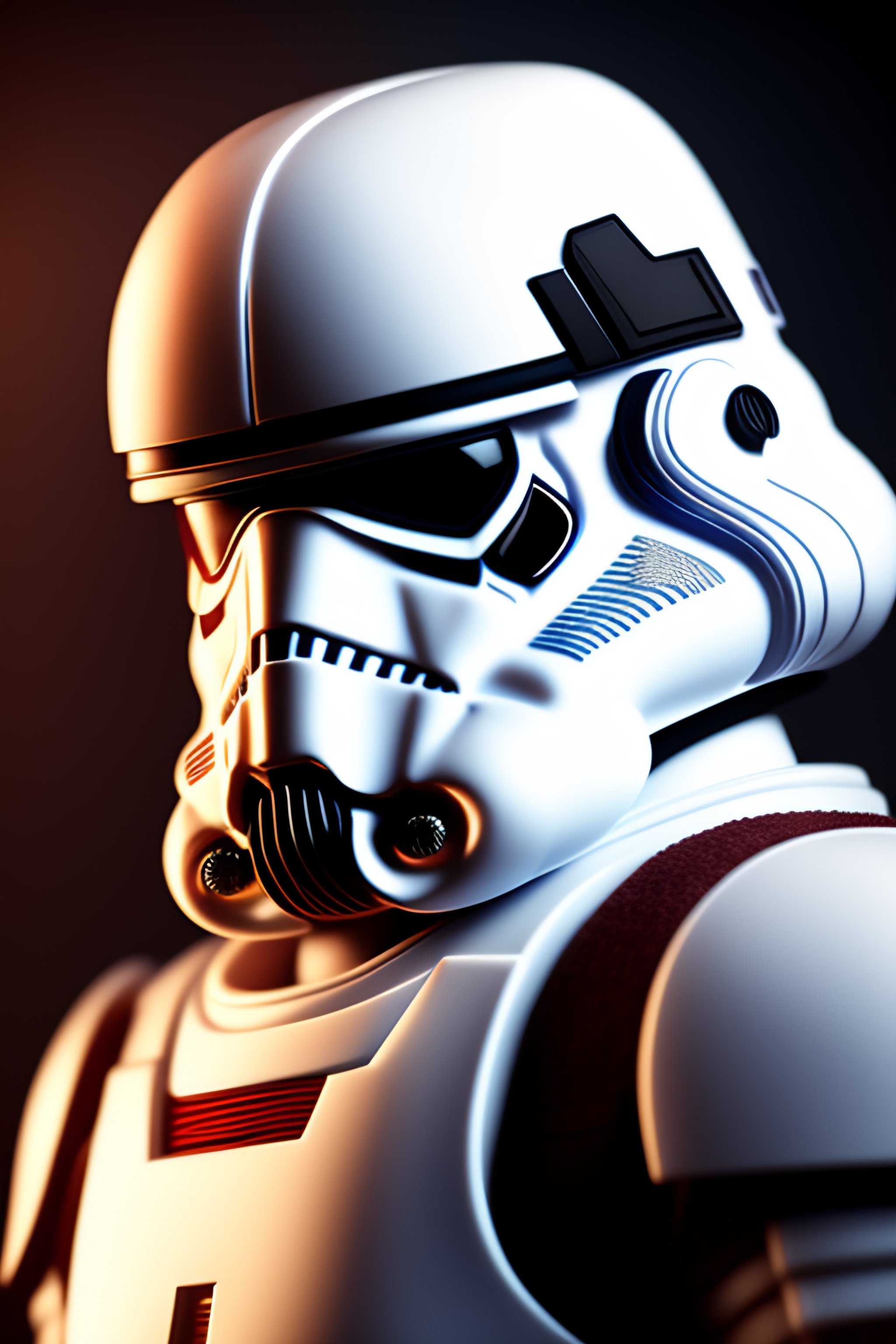 Lexica - Portrait of lionel messi as stormtrooper from star wars ...
