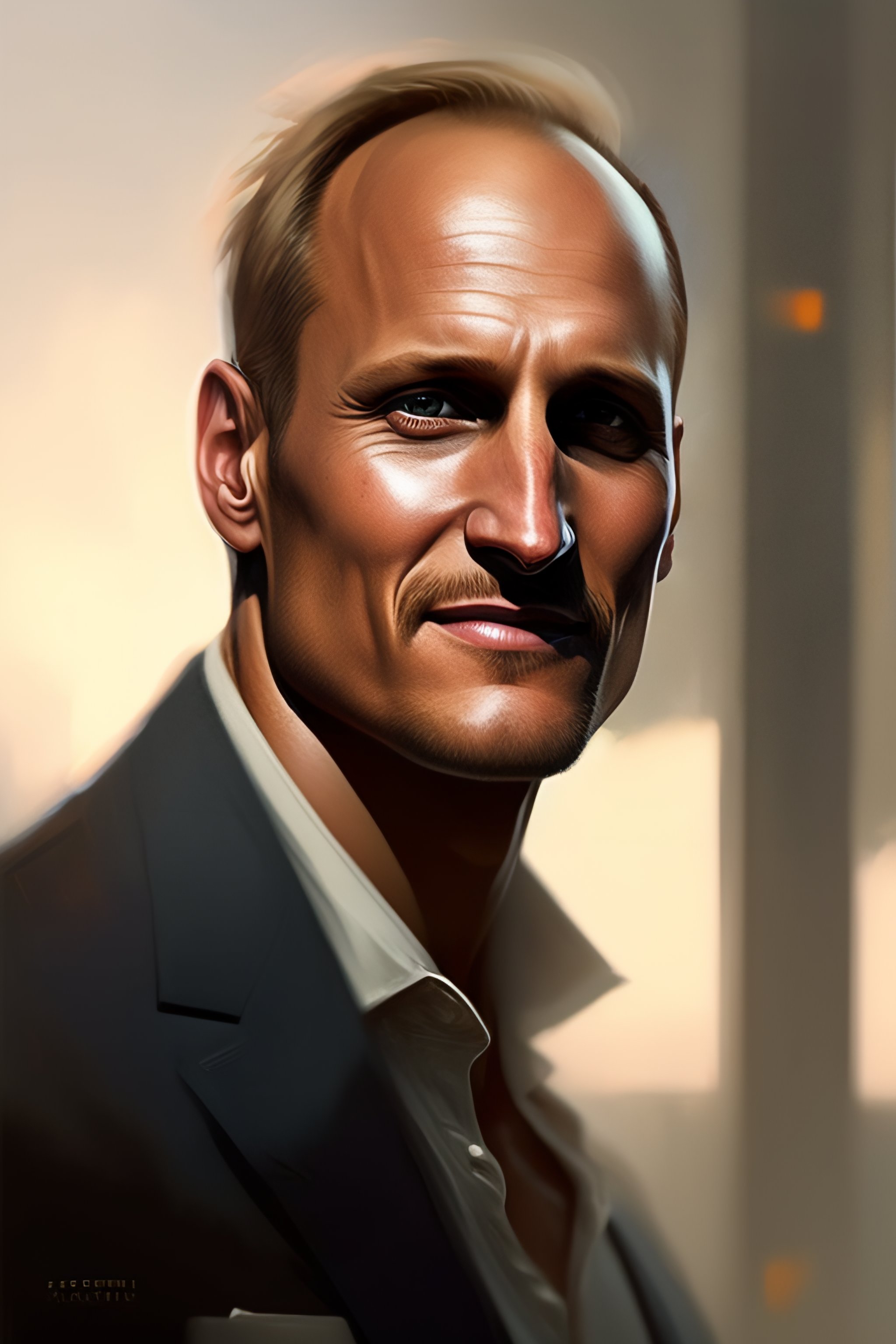 Lexica - Woody harrelson, art by greg rutkowski